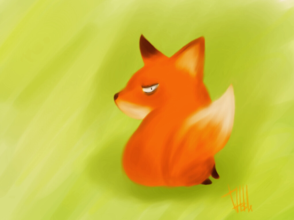 ArtStation - Angry Fox