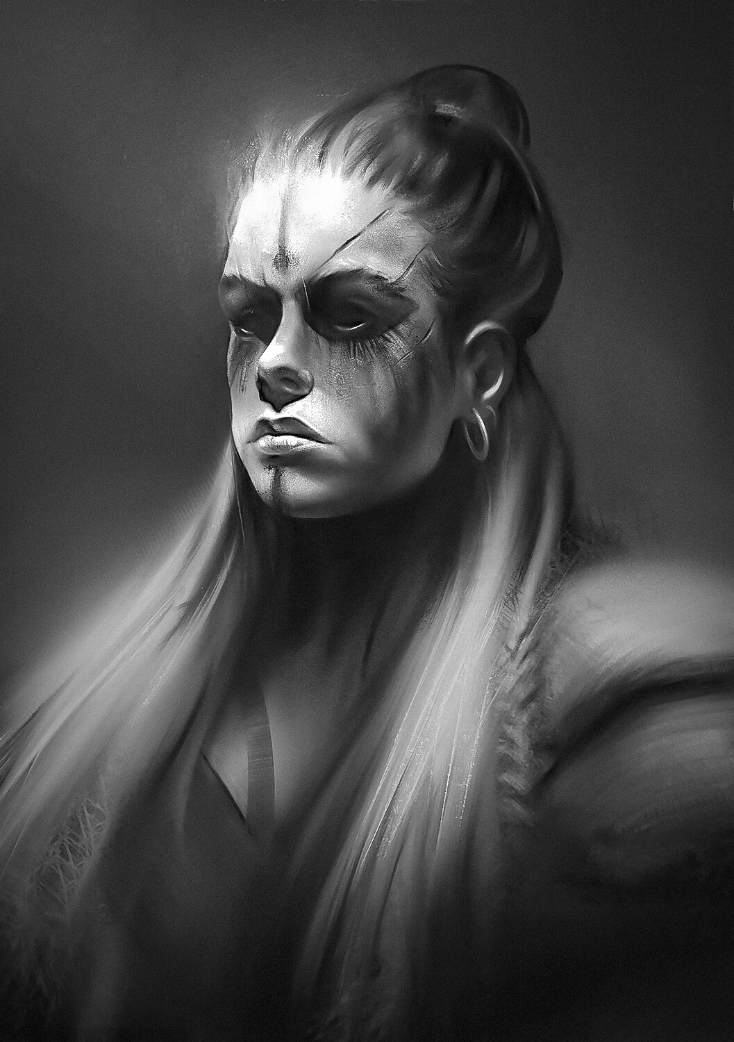 ArtStation - Warrior_portrait