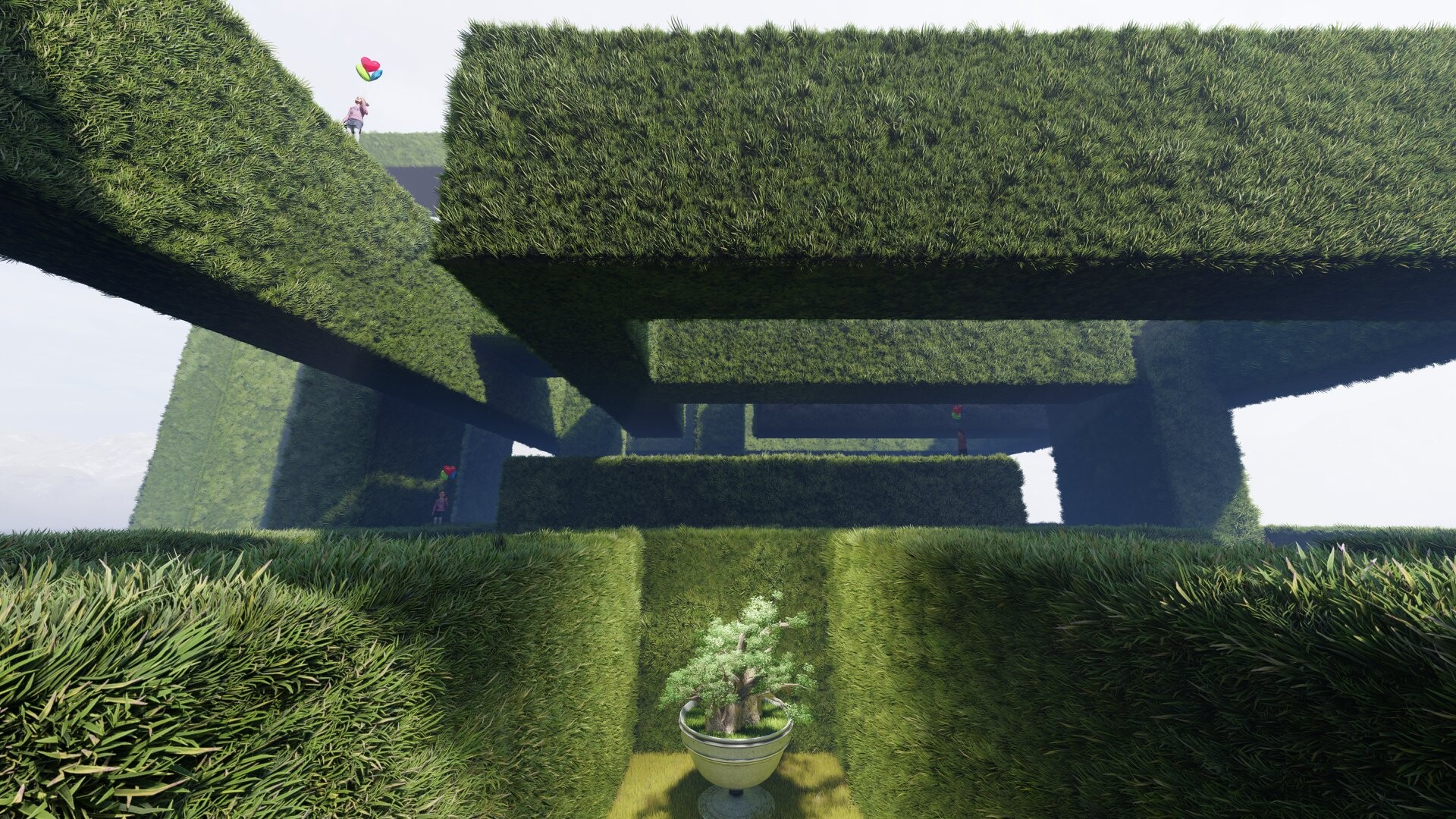 ArtStation - Aerial Maze