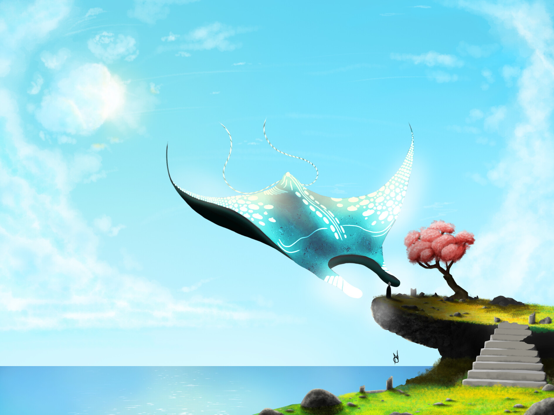ArtStation - Manta Ray