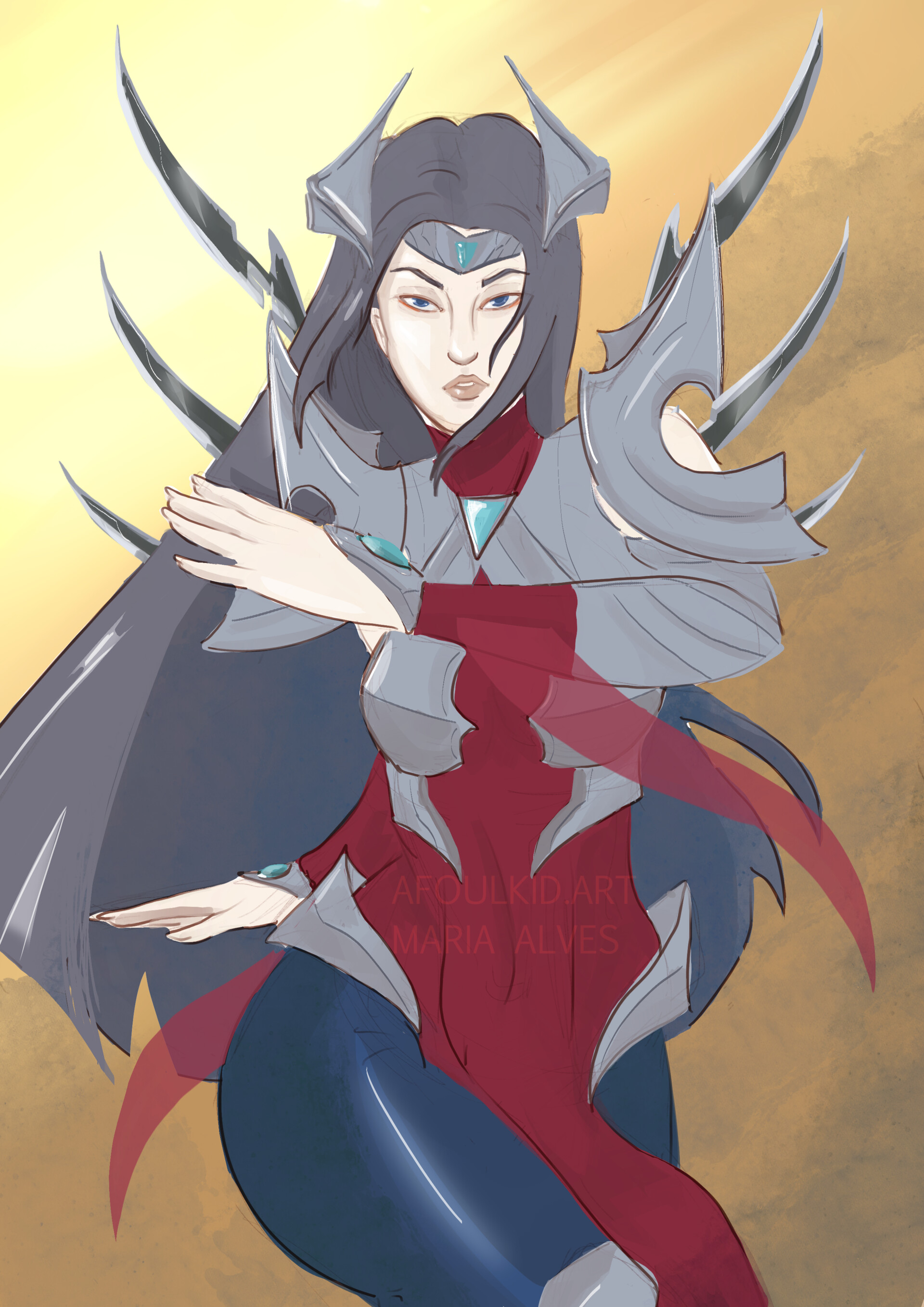 ArtStation - Irelia, the Blade Dancer