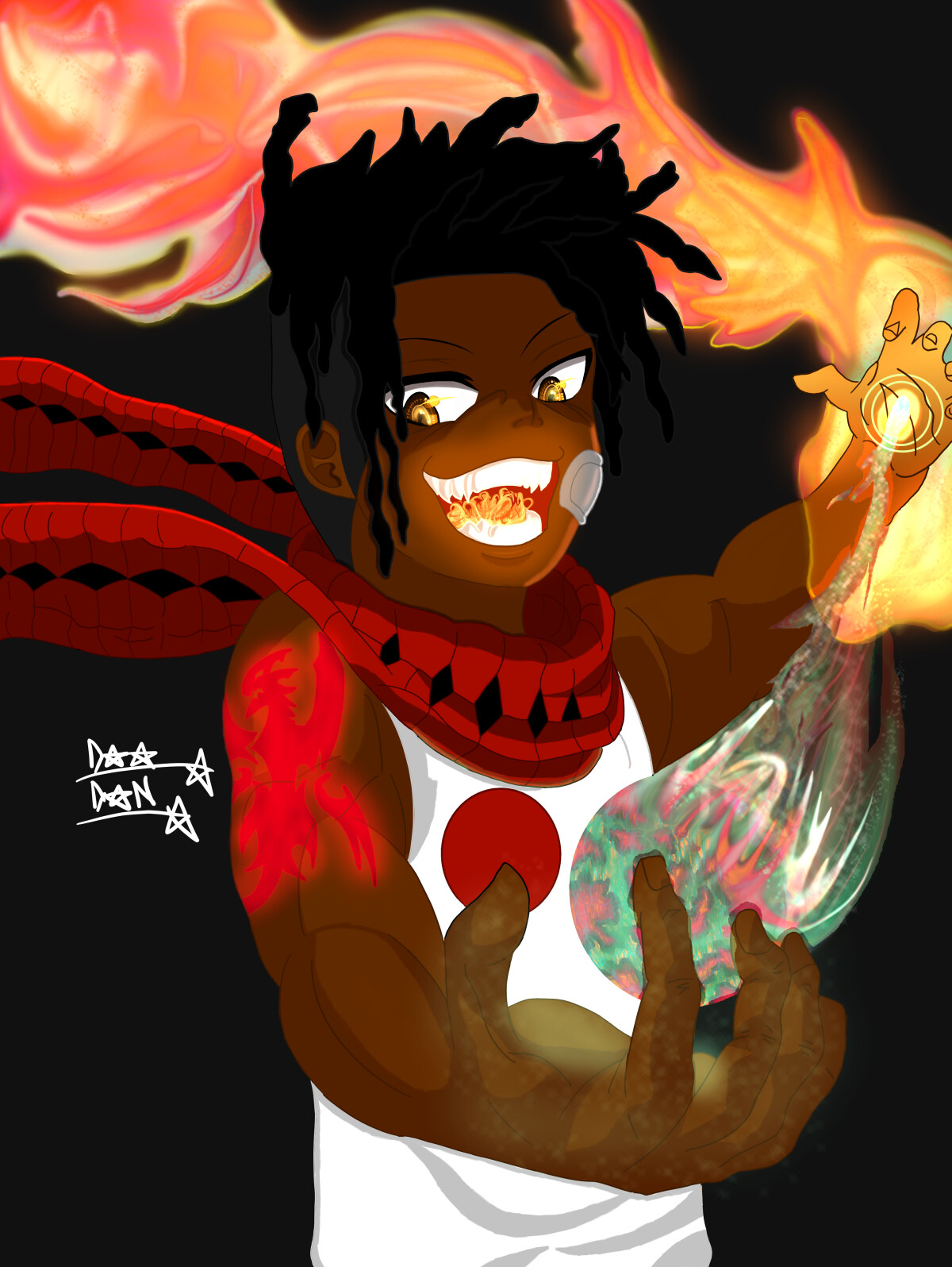 ArtStation - Power Of A Red Star