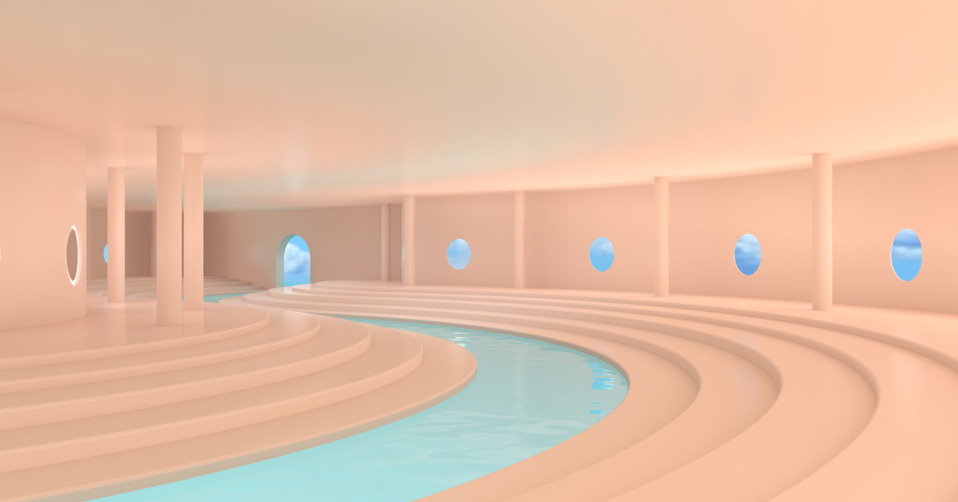 ArtStation - Dreamscape interior