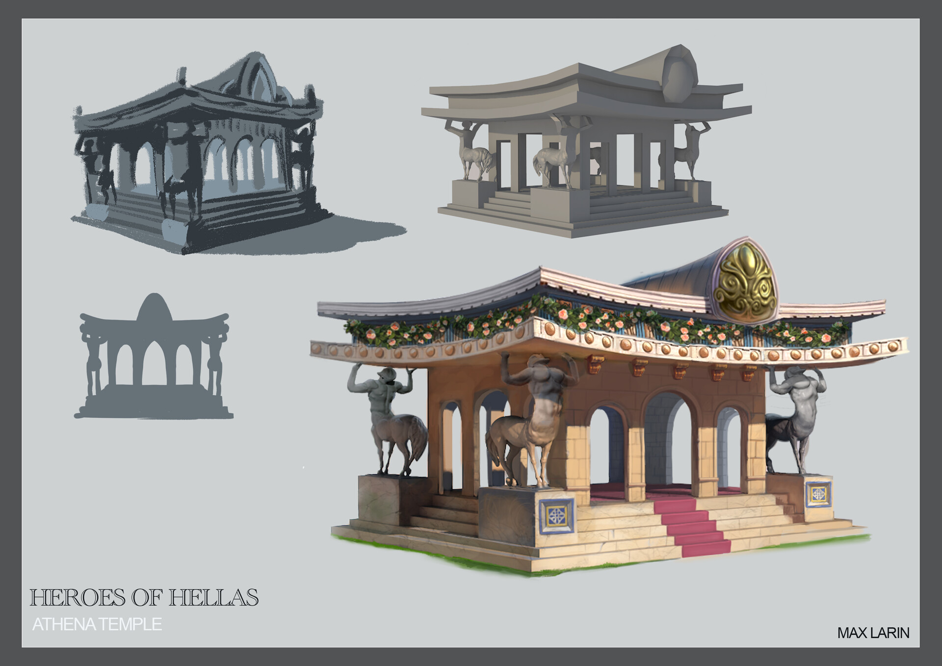 ArtStation - Heroes of Hellas.