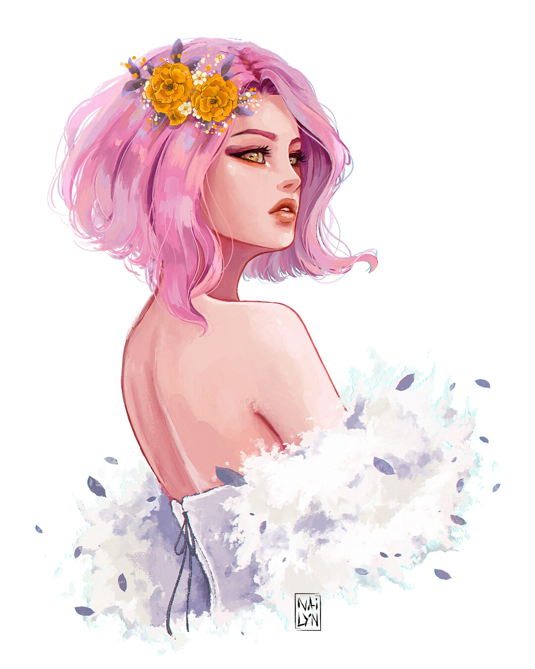 ArtStation - Pink Girl