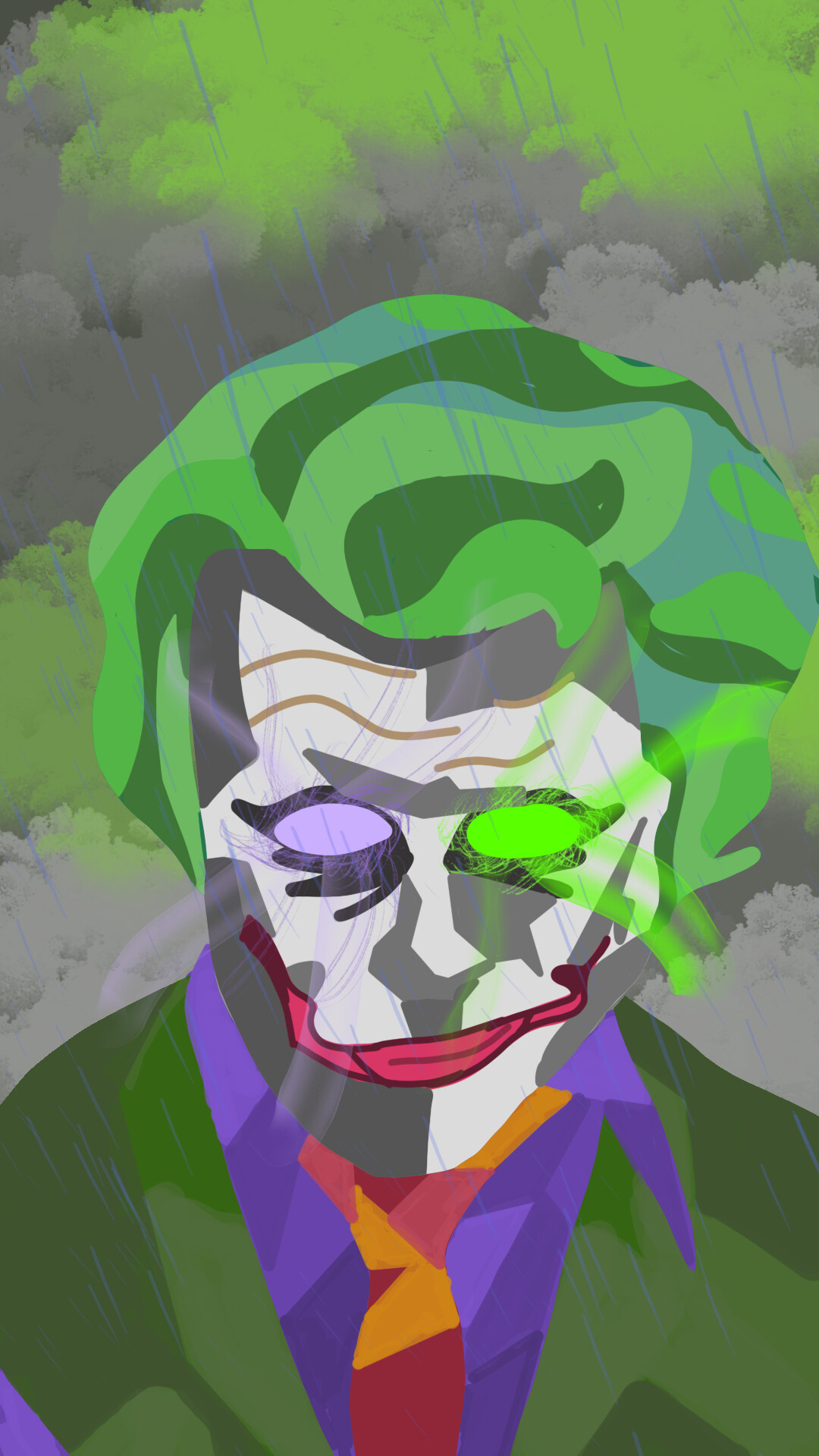 ArtStation - Abstract Joker (Heath Ledger)