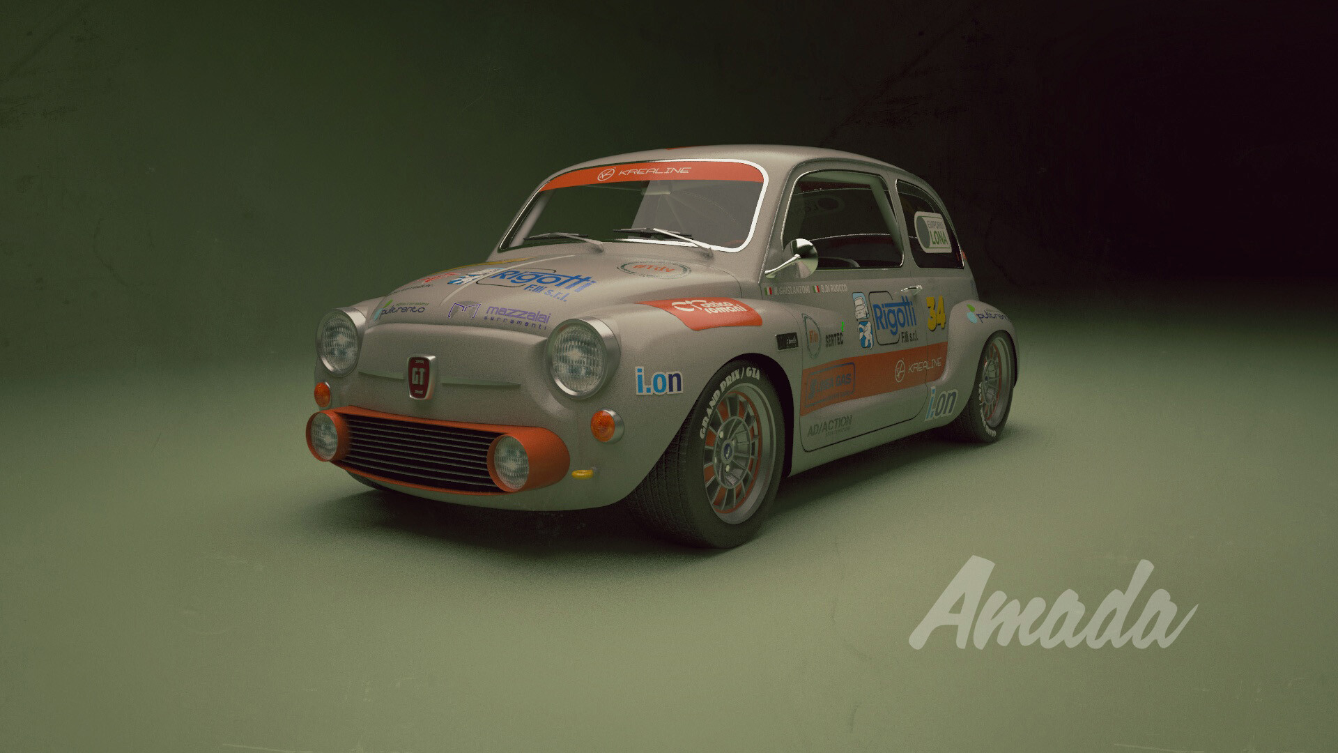 ArtStation - Fiat 600 design concept