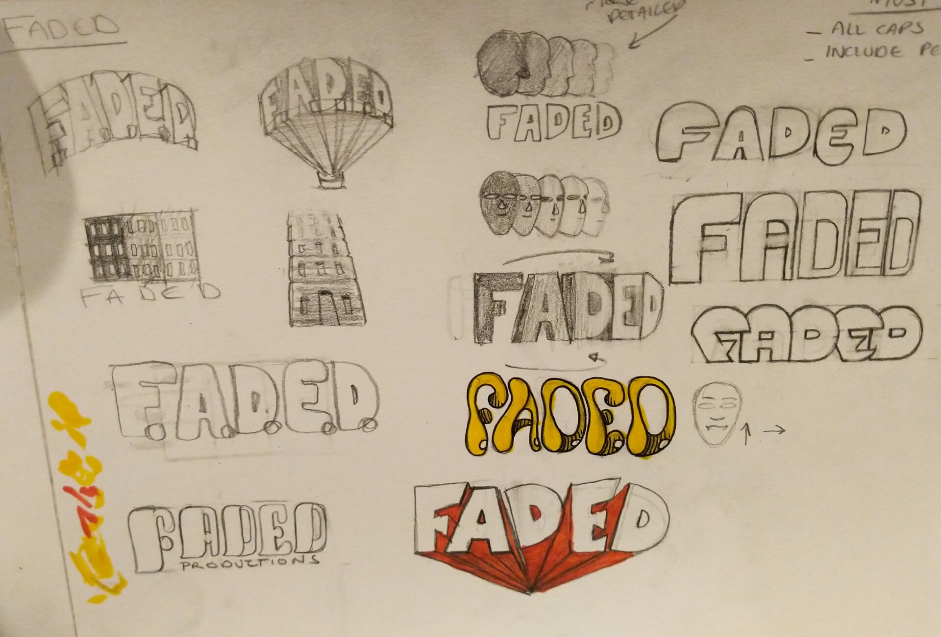 davidbackwards - FADED logo