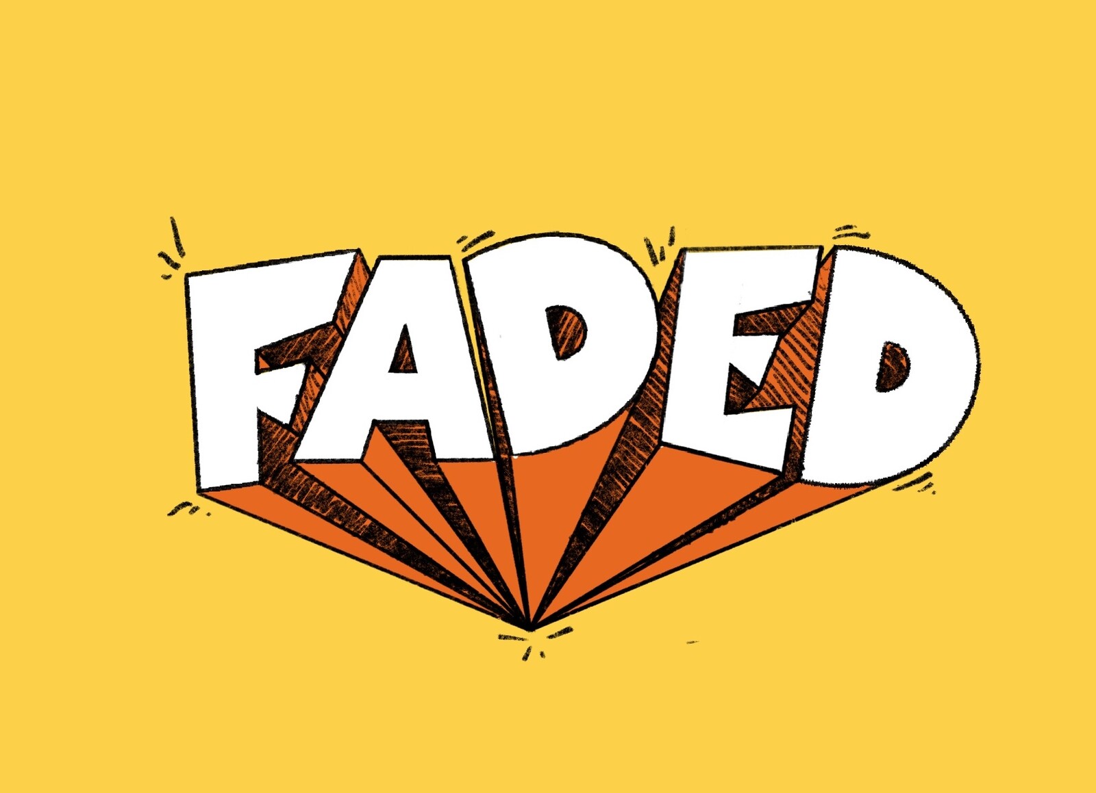 davidbackwards - FADED logo