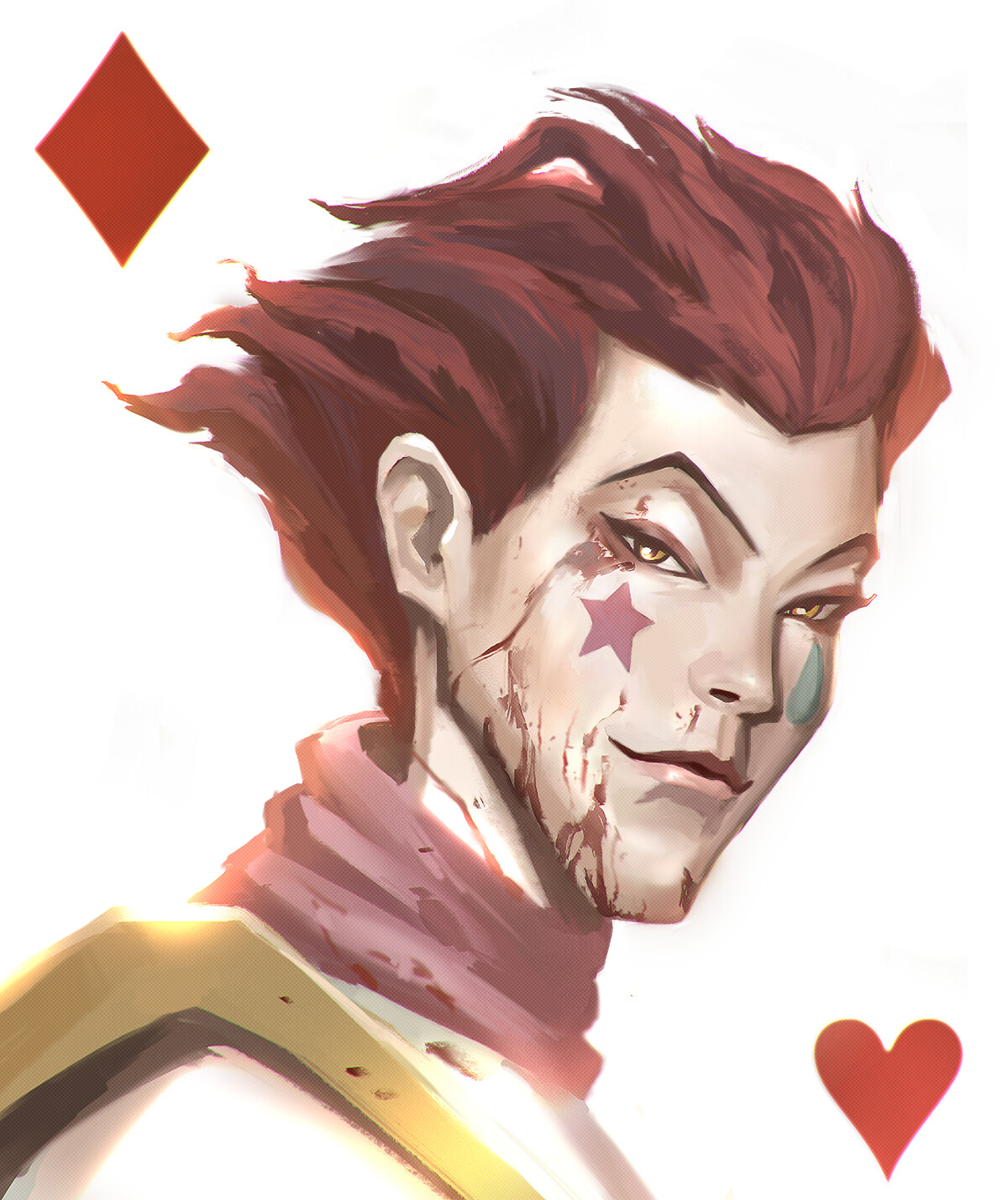 ArtStation - Hisoka Portrait
