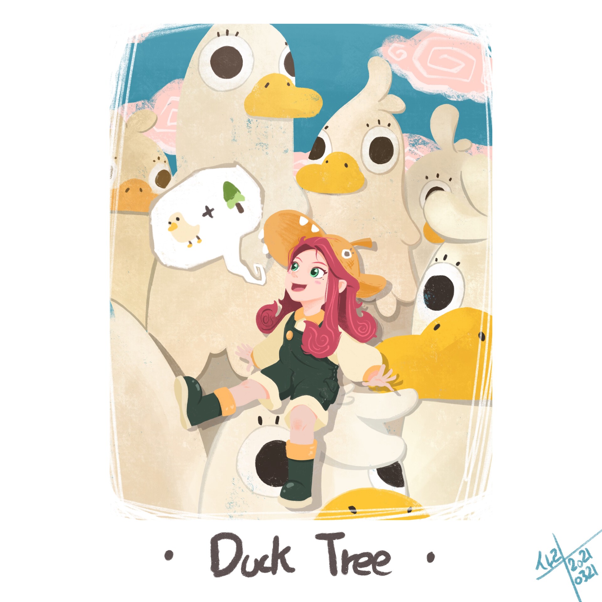 ArtStation - Duck tree