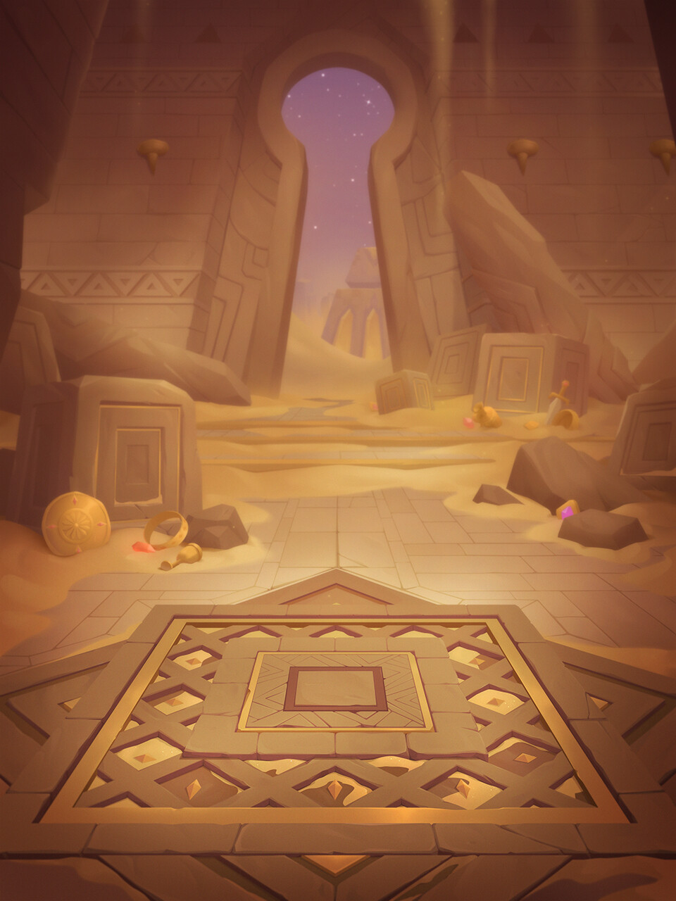 ArtStation - Combat background