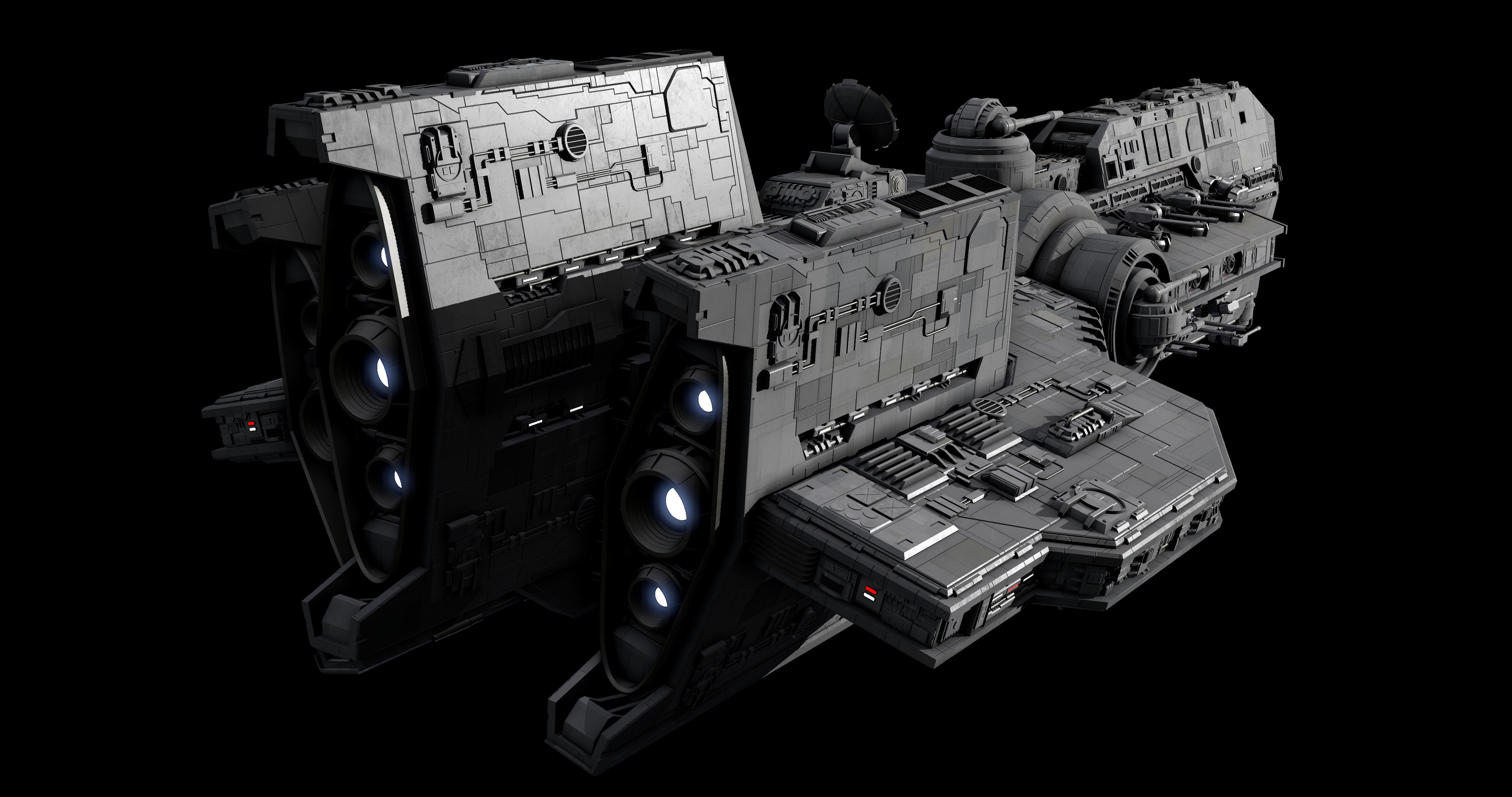 Steven Ta - Imperial Crusader Class Corvette