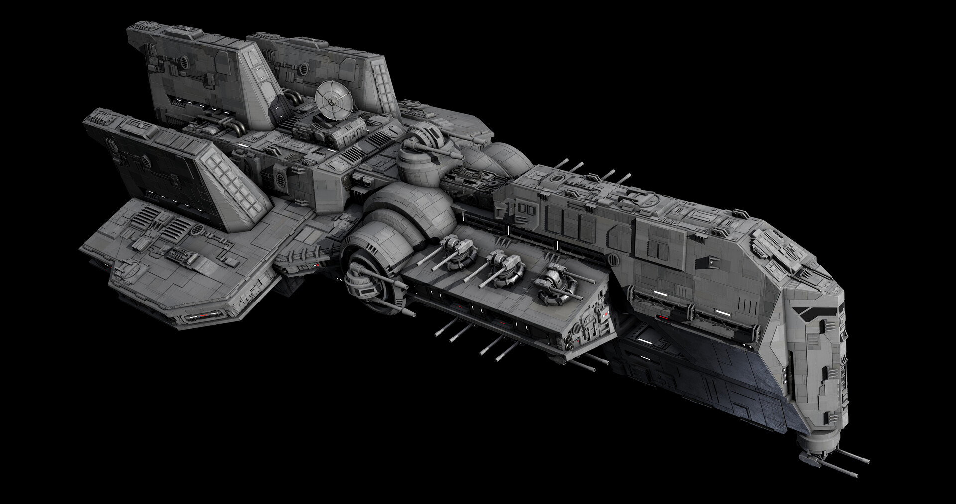 Steven Ta - Imperial Crusader Class Corvette