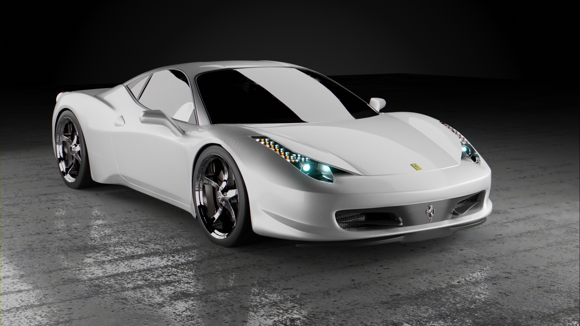 ArtStation - Ferrari Italia 448