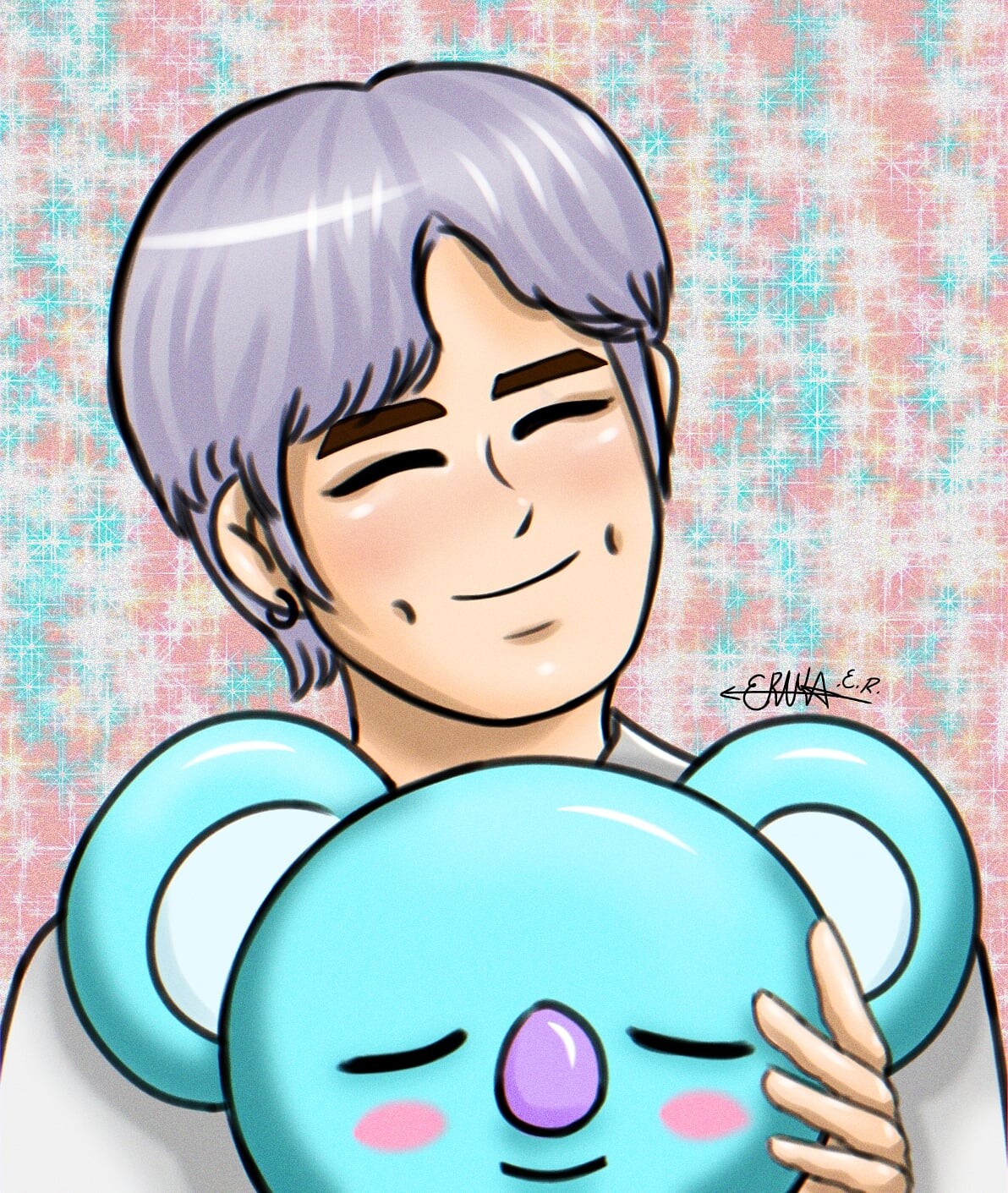 ArtStation - Namjoon and Koya cute