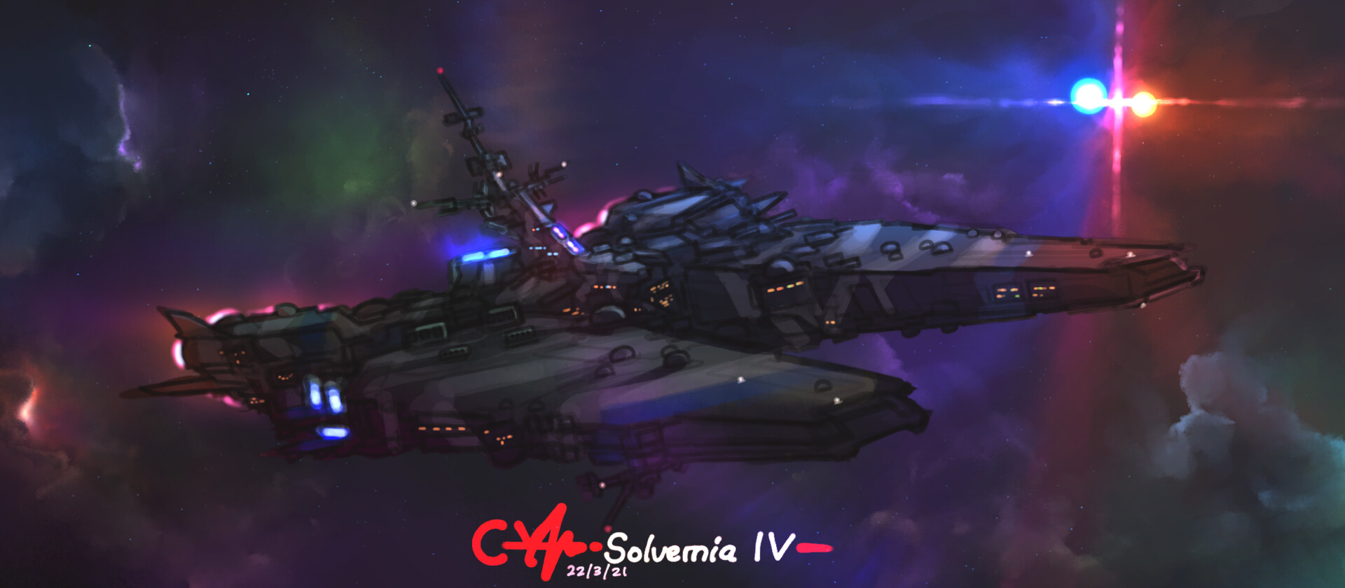 ArtStation - Solvernia Quick Color Study