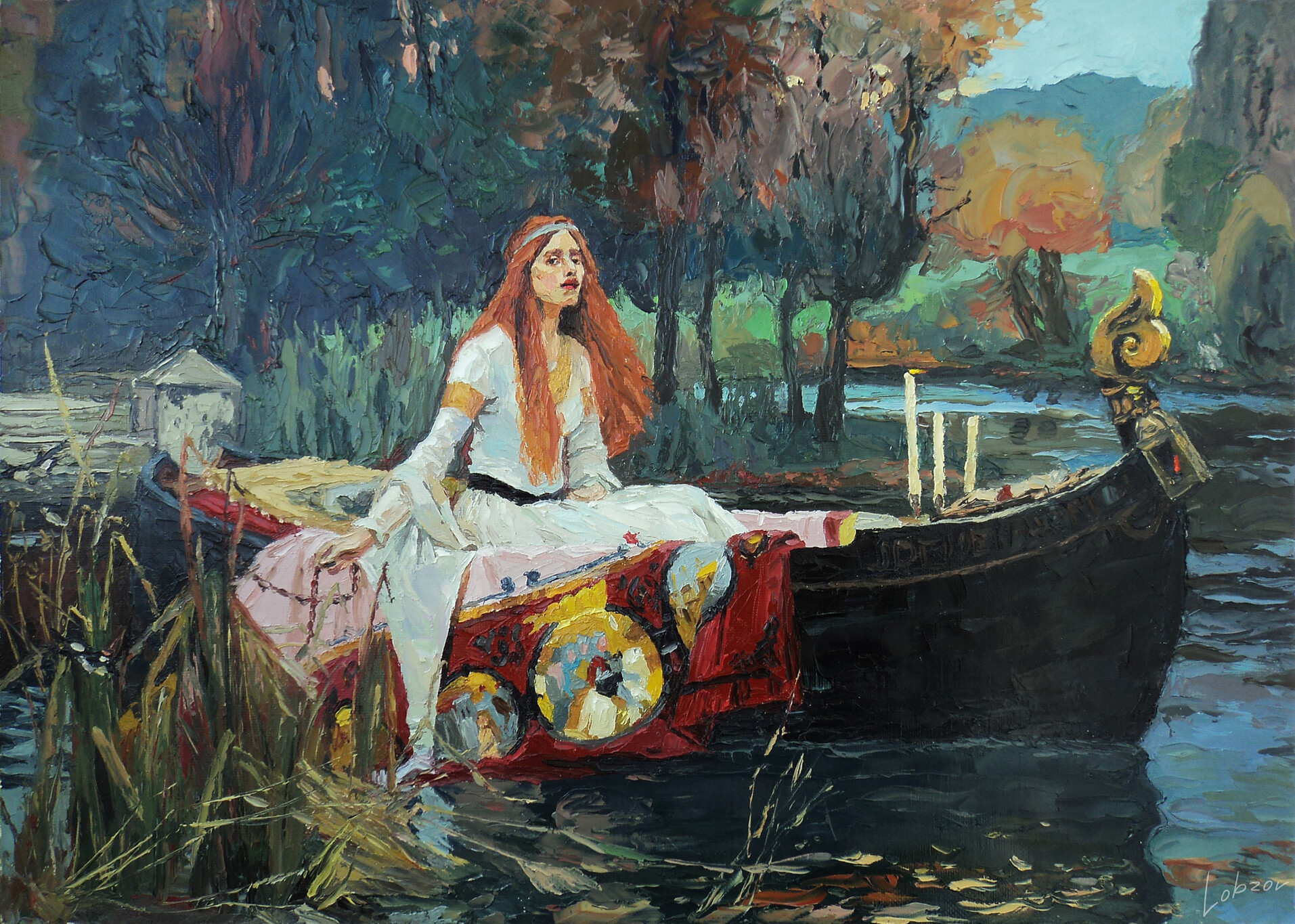 ArtStation - The Lady of Shalott