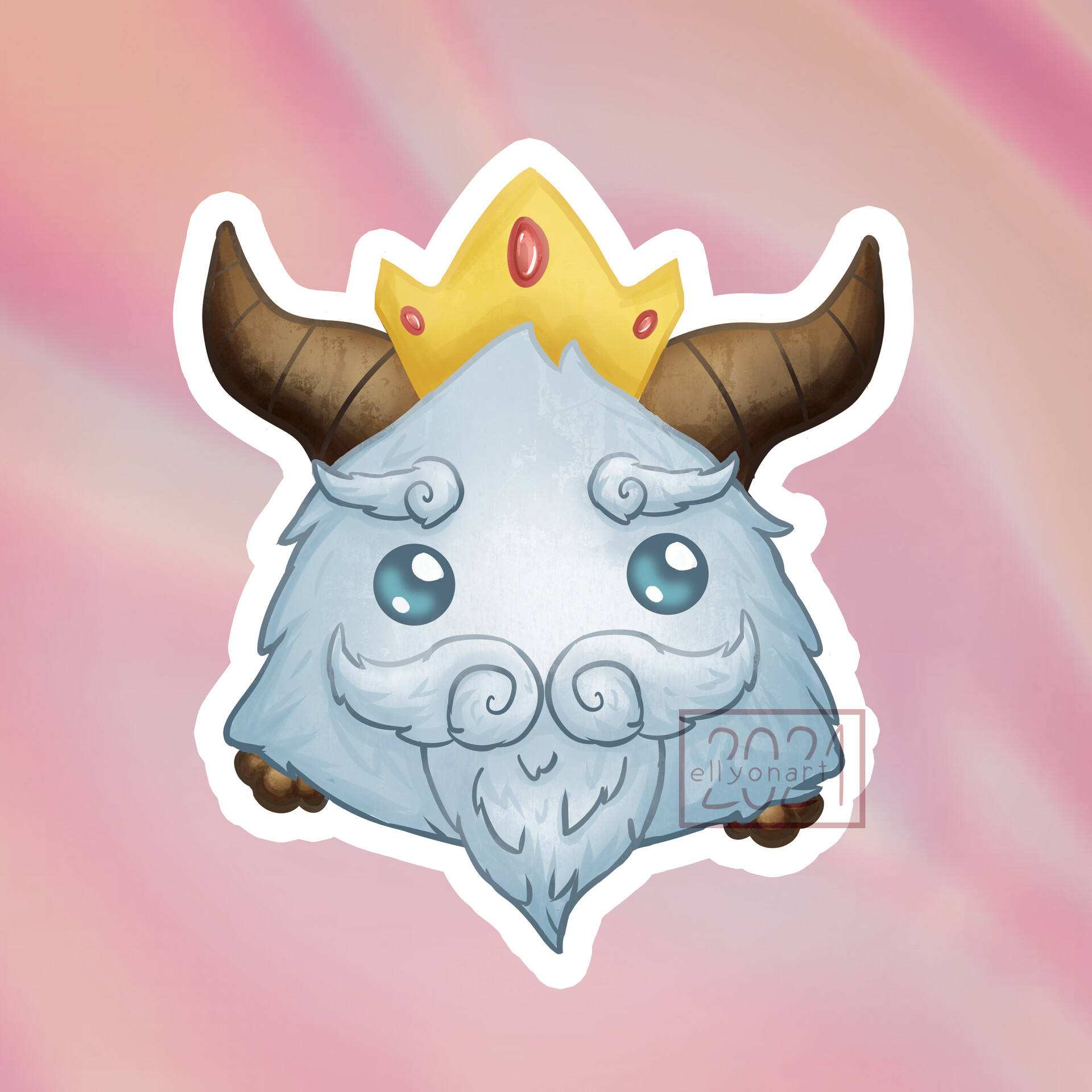 ArtStation - Big King Poro - League of Legends