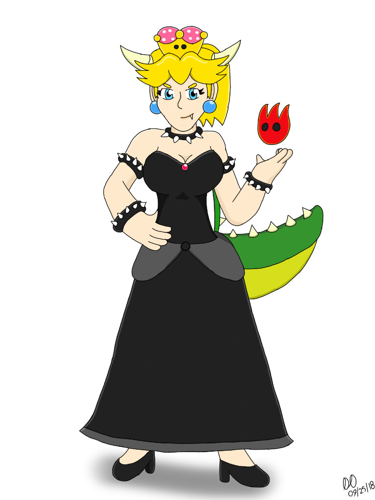 ArtStation - Bowsette Awsomejet3d version