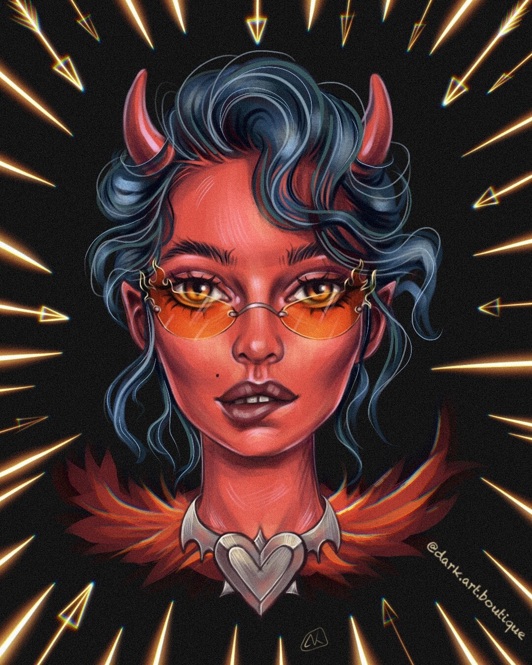 ArtStation - Devil girl