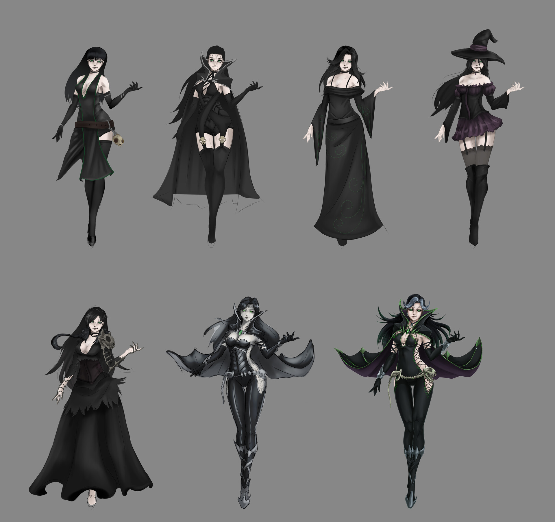 Bruno Sidarta - Dark Witch - Concept Art