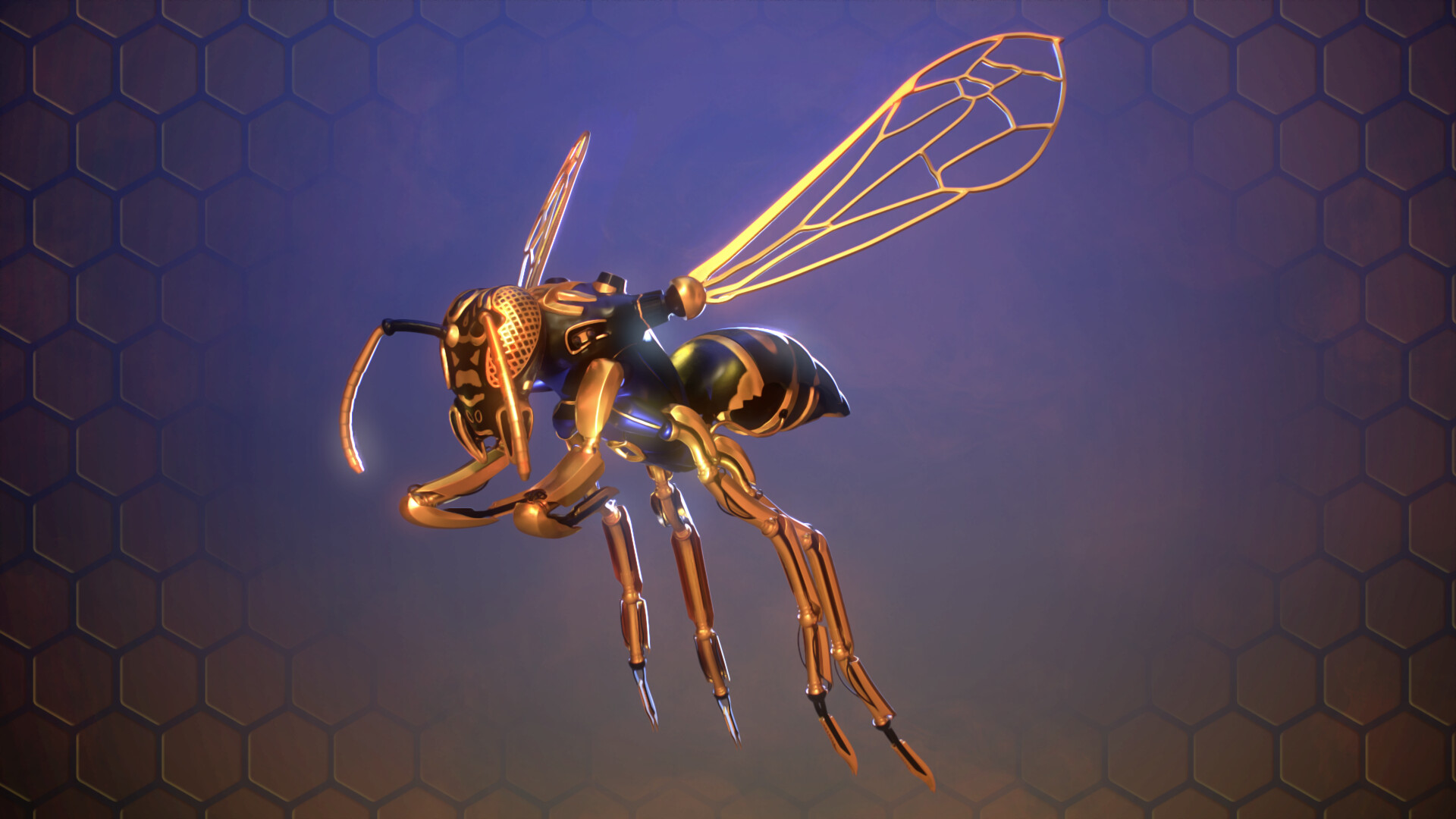 mechanical wasp