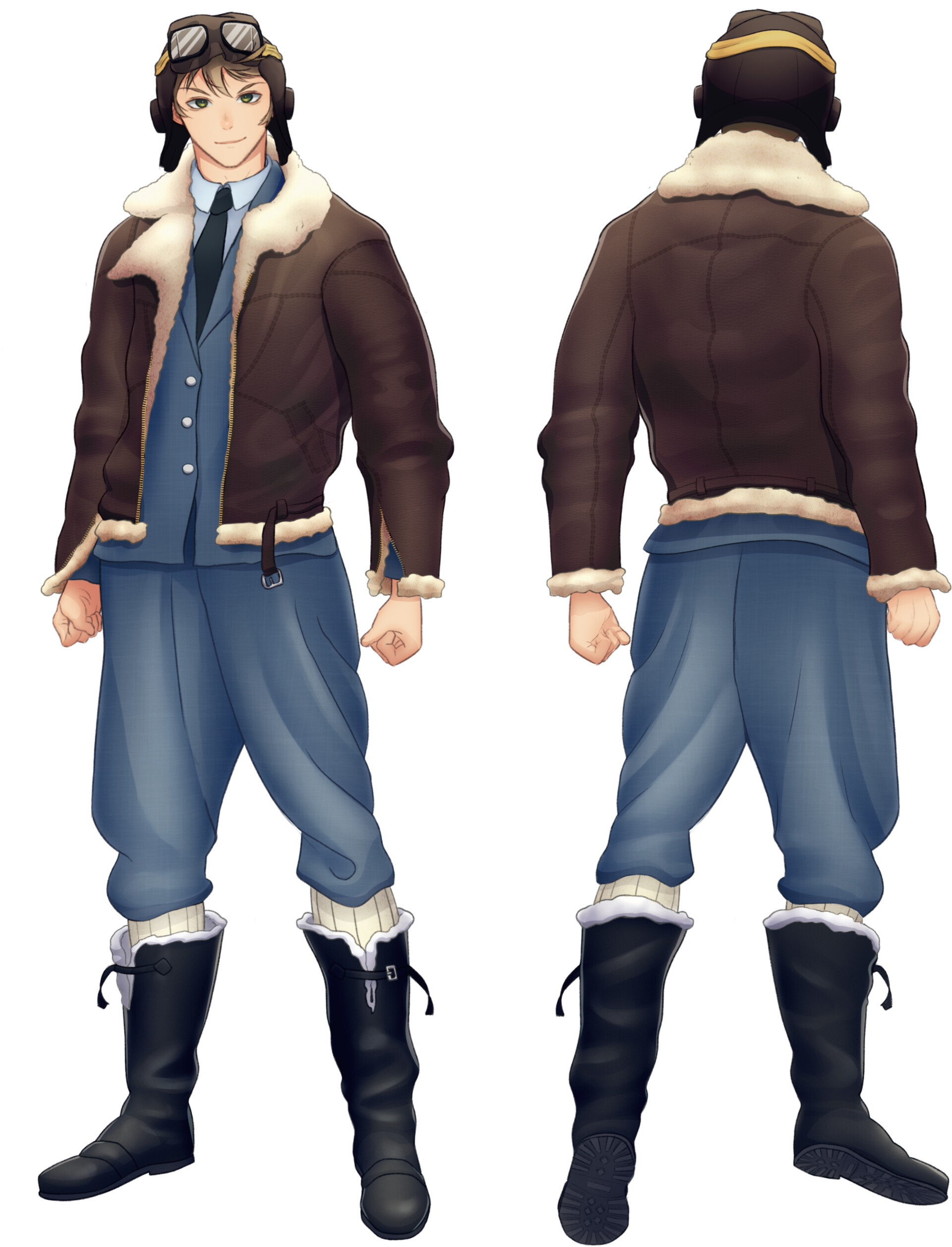 Pilot Character Designs - Design Talk