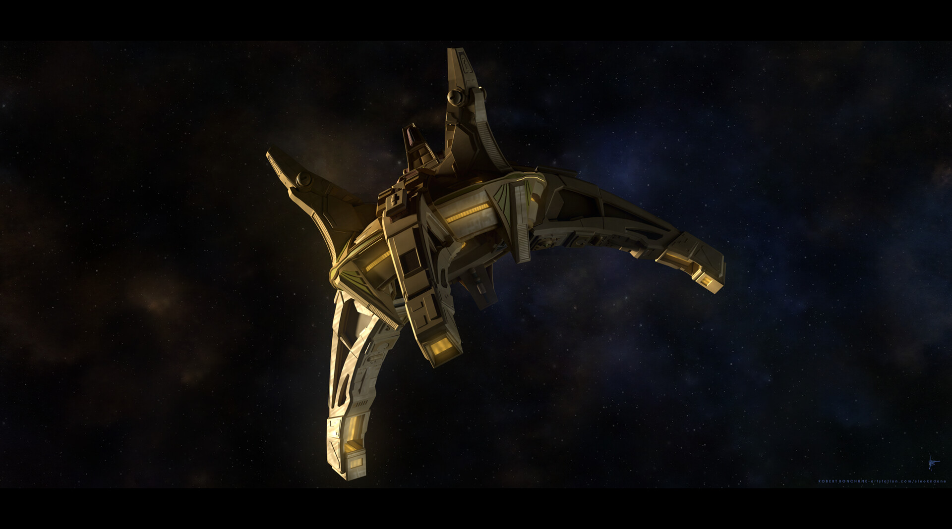 Robert Bonchune - Cardassian Orbital Weapon Platform - Star Trek: Deep ...