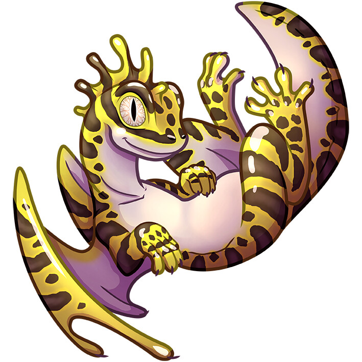 ArtStation - Dragons geckos