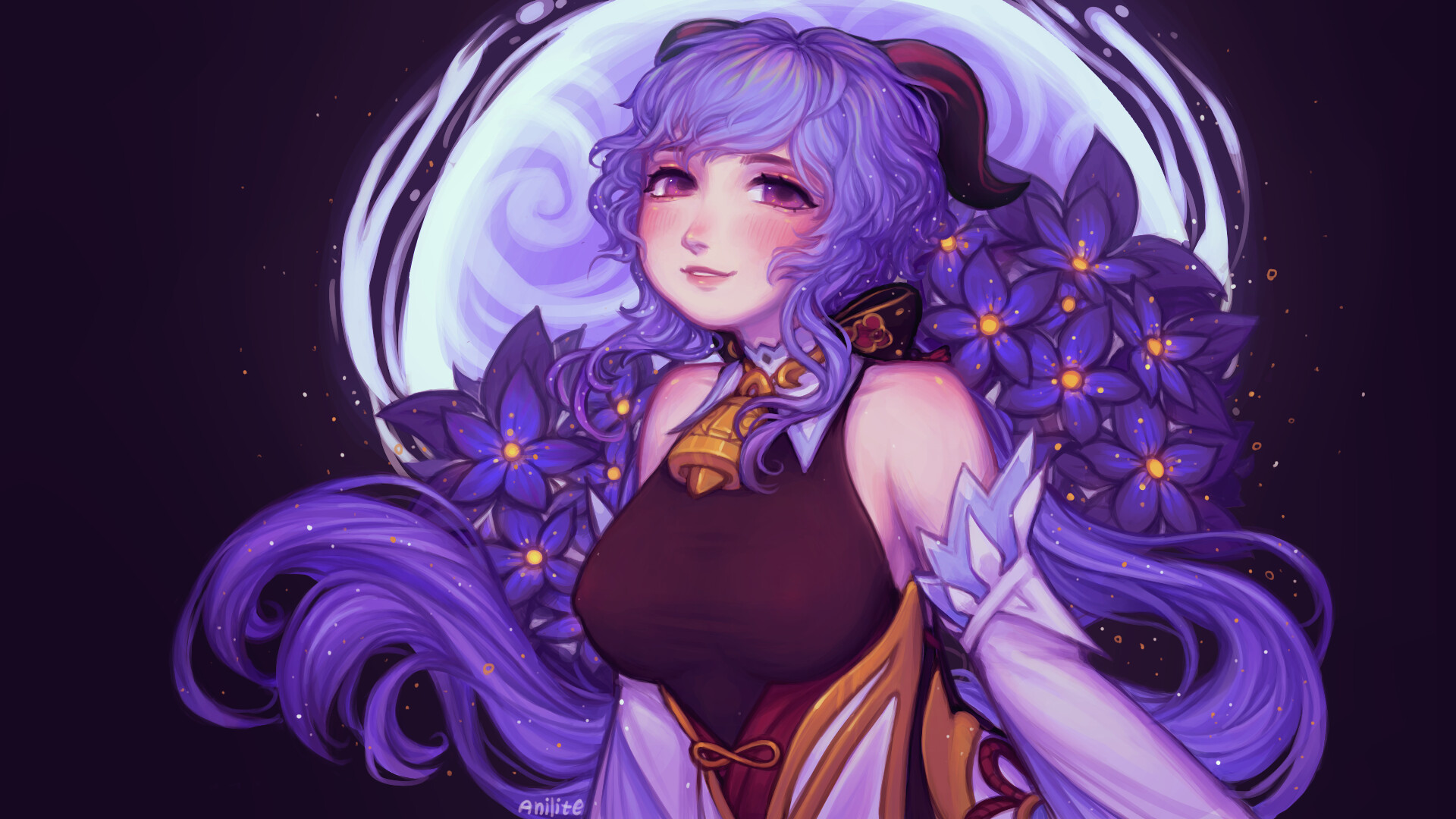 ArtStation - Plenilune Gaze (Ganyu)