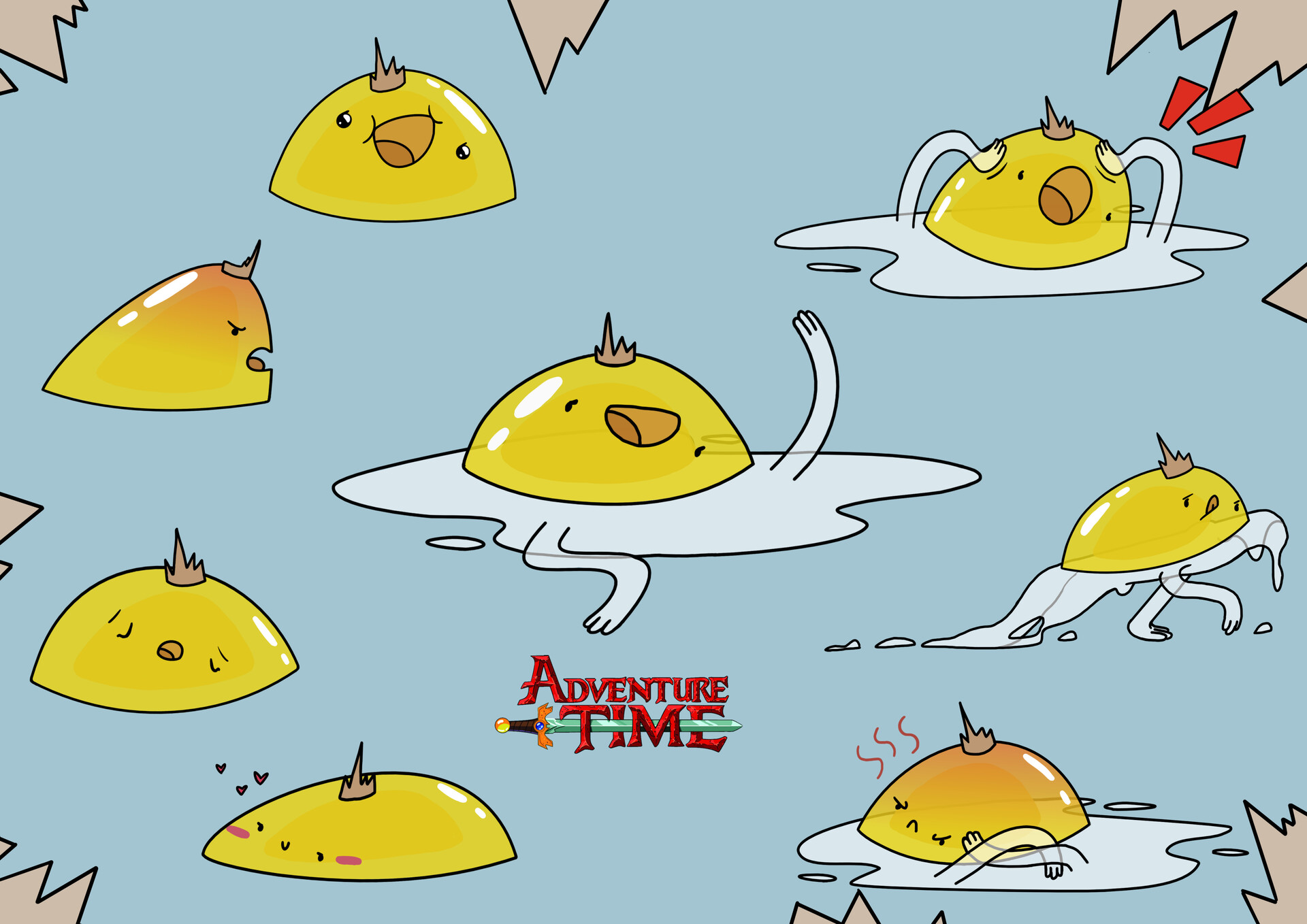 ArtStation - Egg Princess Character Sheet