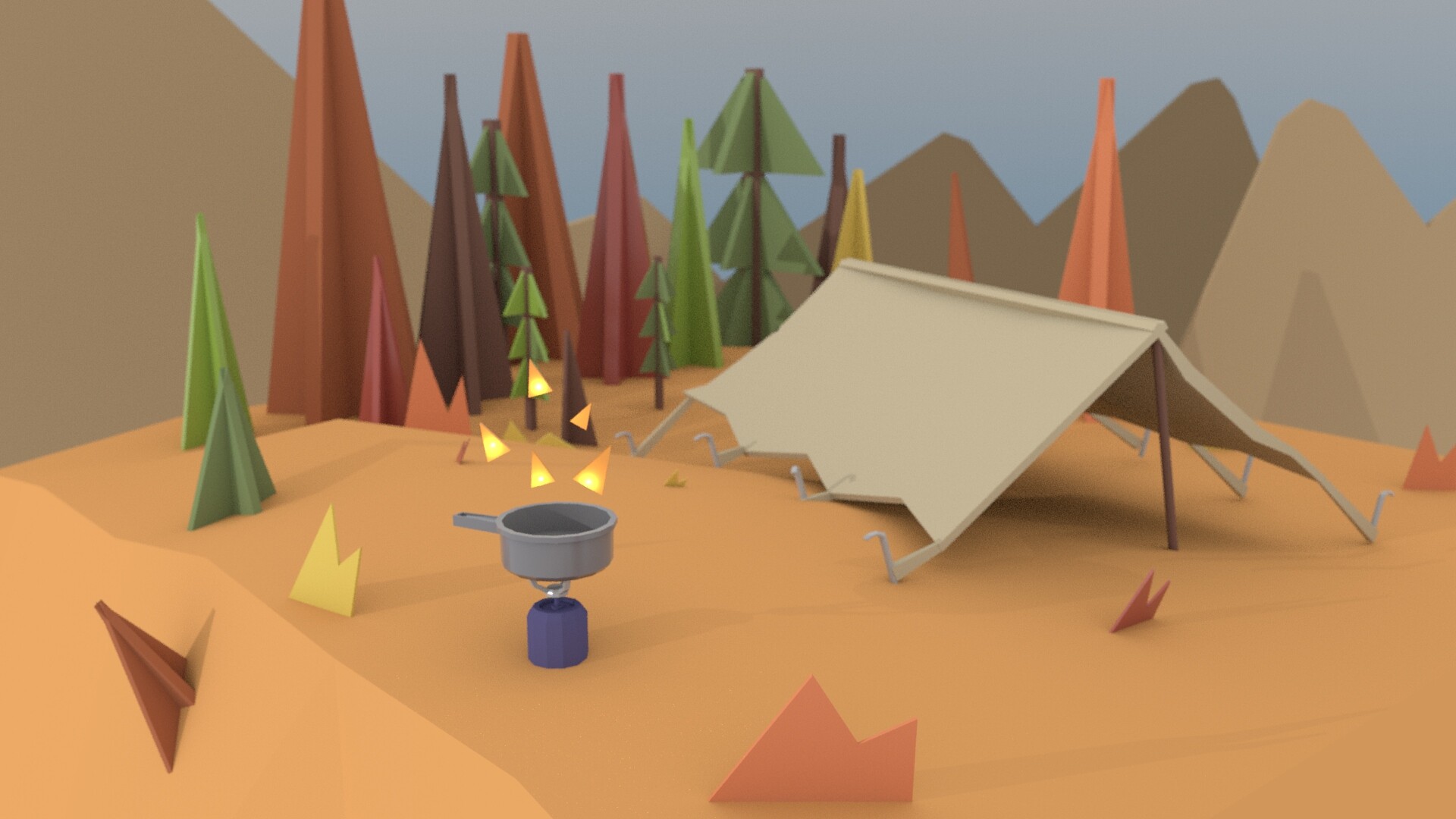 ArtStation - Bivouac