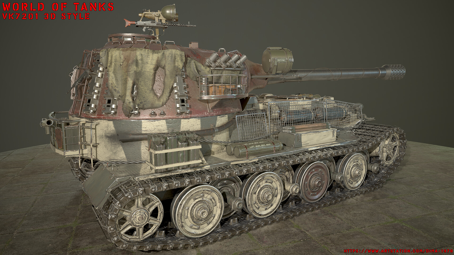 Dmytro Marynenko - WOT VK7201 3D style