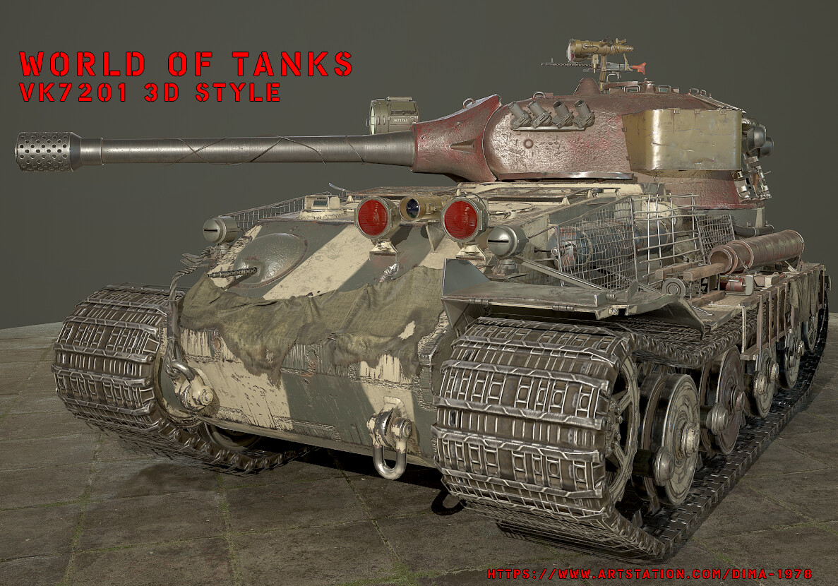 Dmytro Marynenko - WOT VK7201 3D style