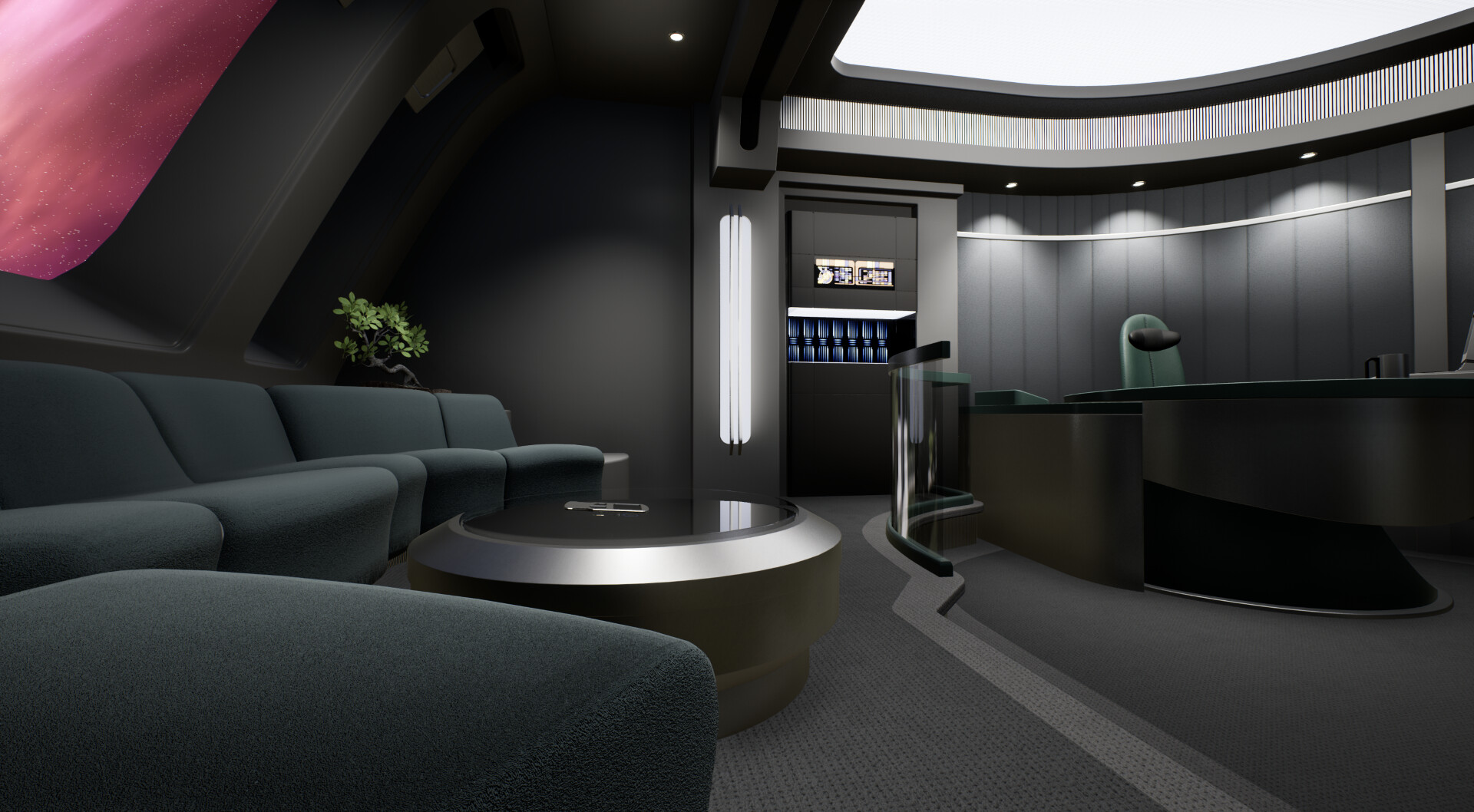 Daniel Korican Portfolio - Captain Janeway's Ready Room 2021 Update