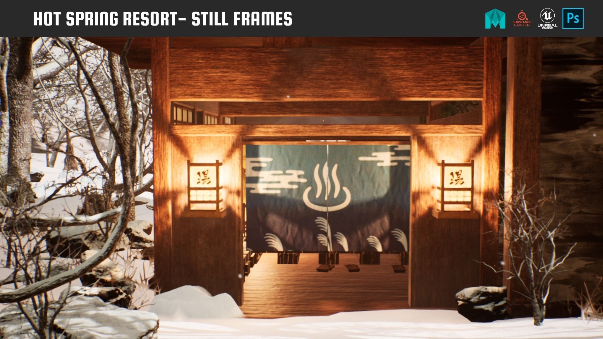 Feifan_Level Artist - Onsen Ryokan