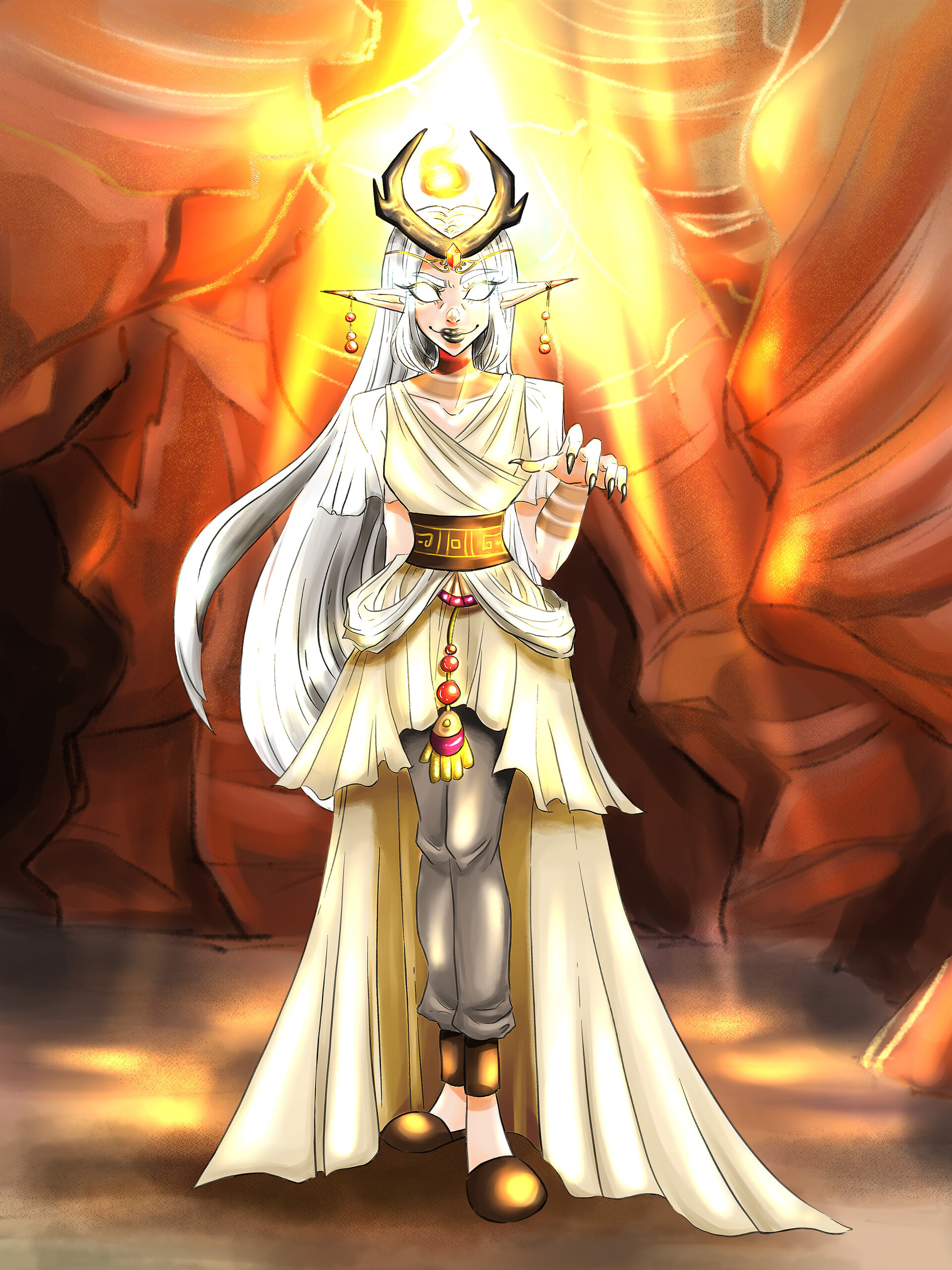 ArtStation - Rockseer Elf Queen