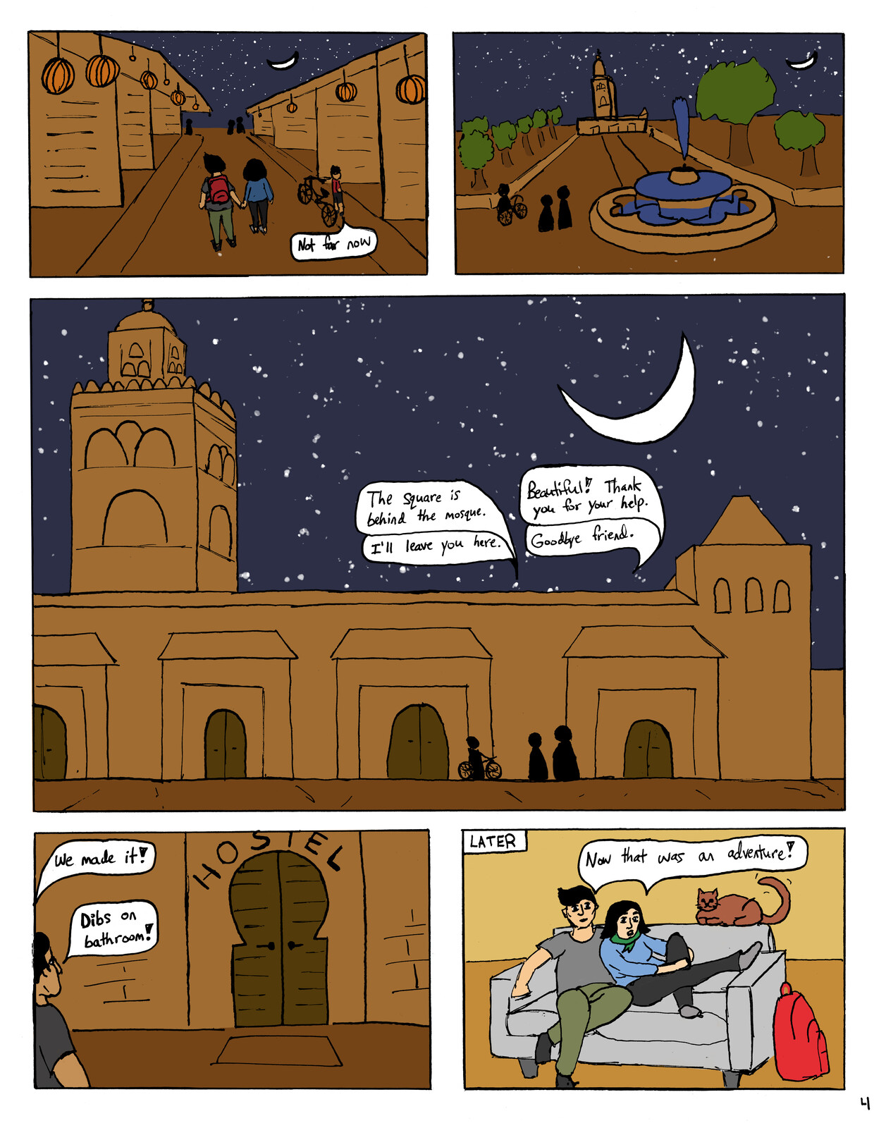 Charlie Mowery - Morocco Comic