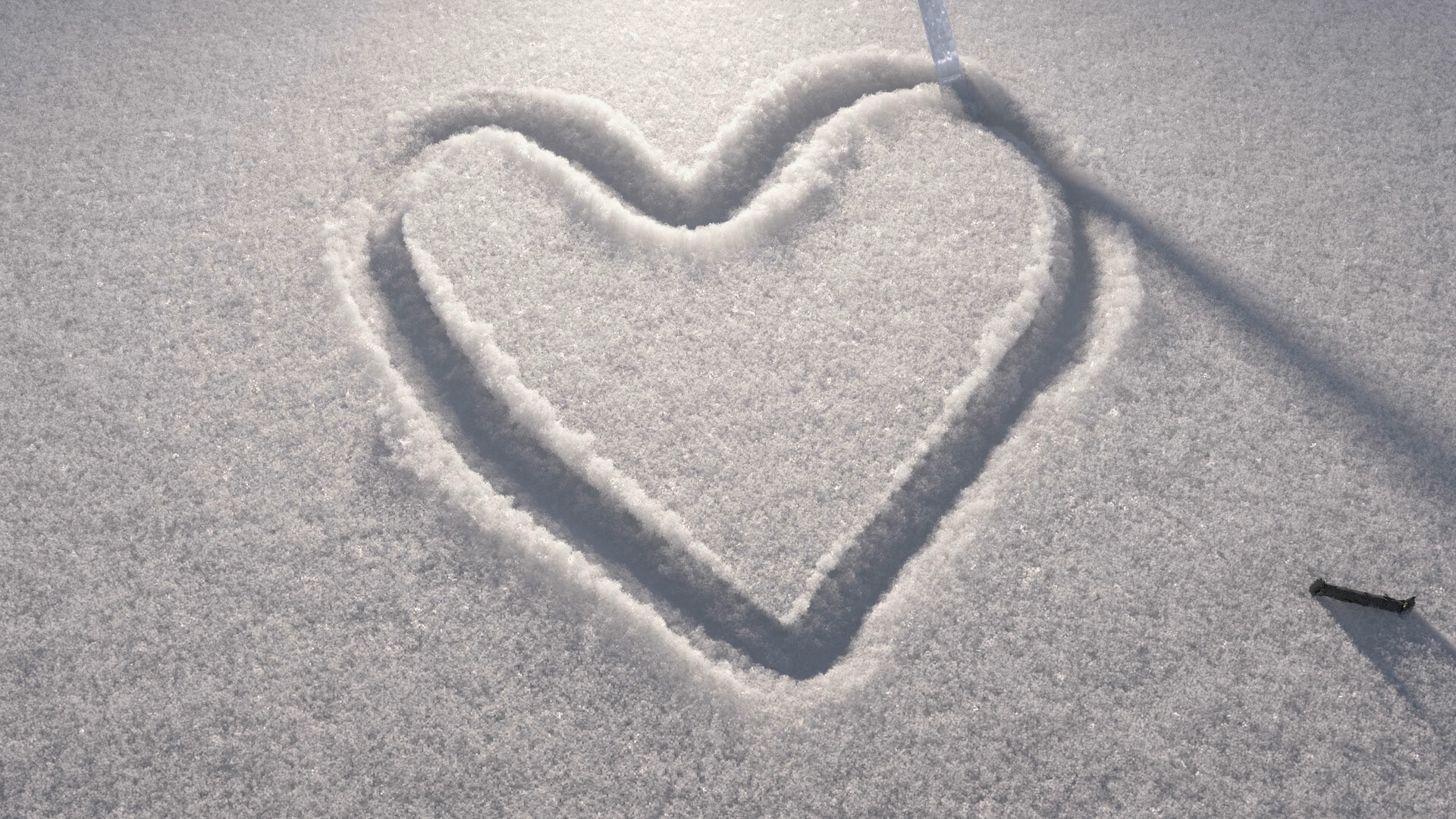 ArtStation - Drawing a heart Shape on Snow
