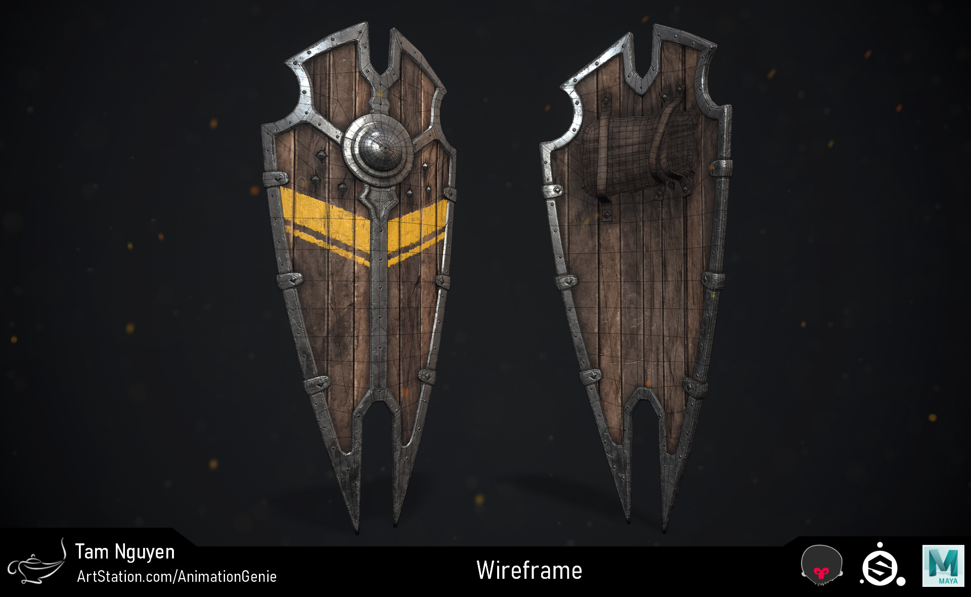 Tam Nguyen - Medieval Kite Shield