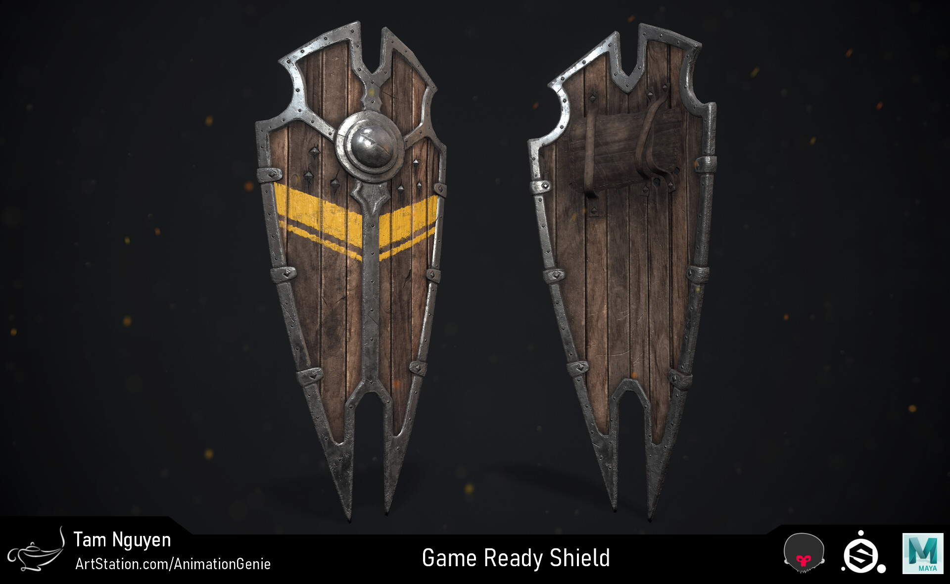 Tam Nguyen - Medieval Kite Shield