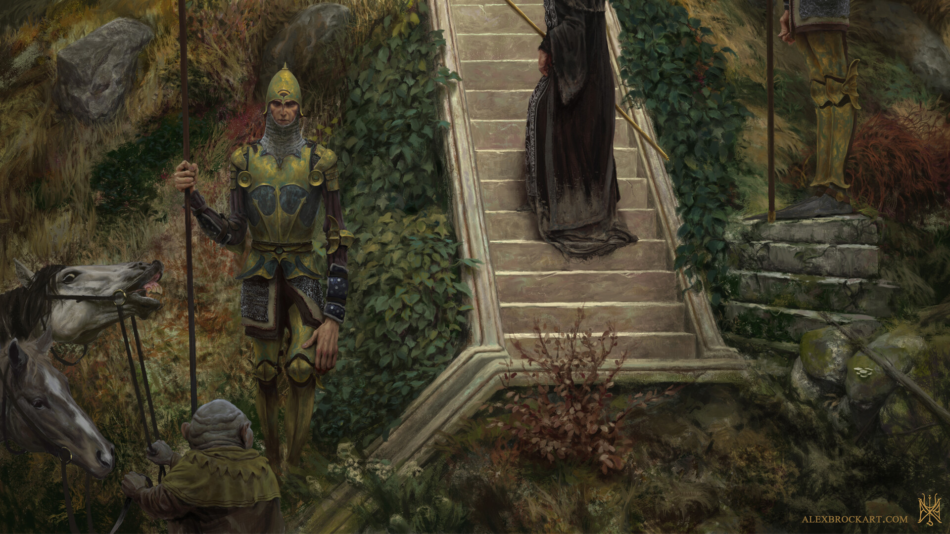 Alex Brock - High on the Hill, Ascending the Steps to The Order of the ...
