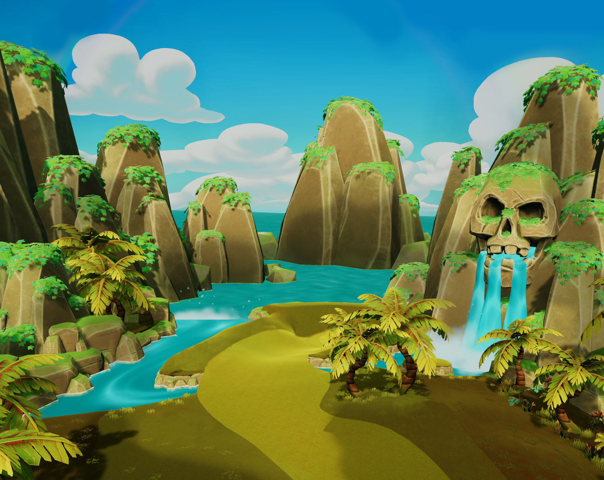 Bob King - New IP Development - concept artwork - 3d models and paint over