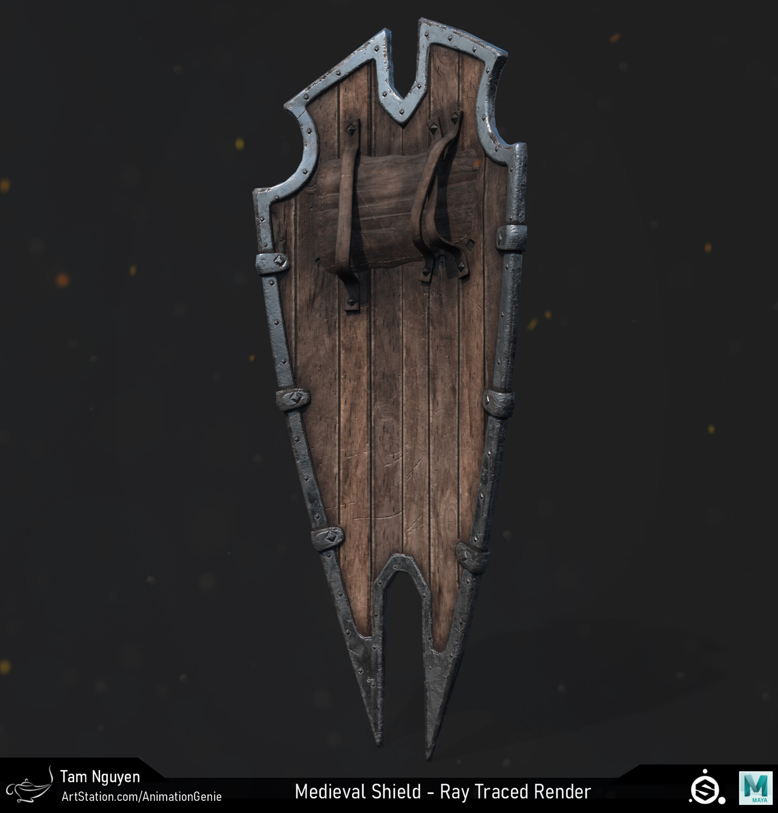 Tam Nguyen - Medieval Kite Shield