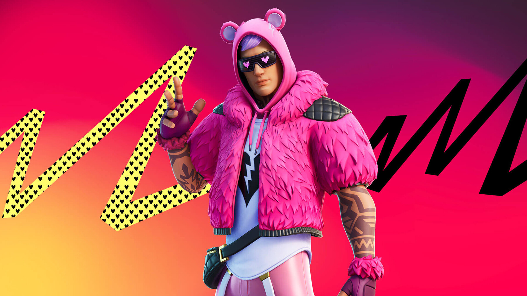 RABCAT GAME ART - Fortnite Battle Royale - "Cuddle King" Outfit