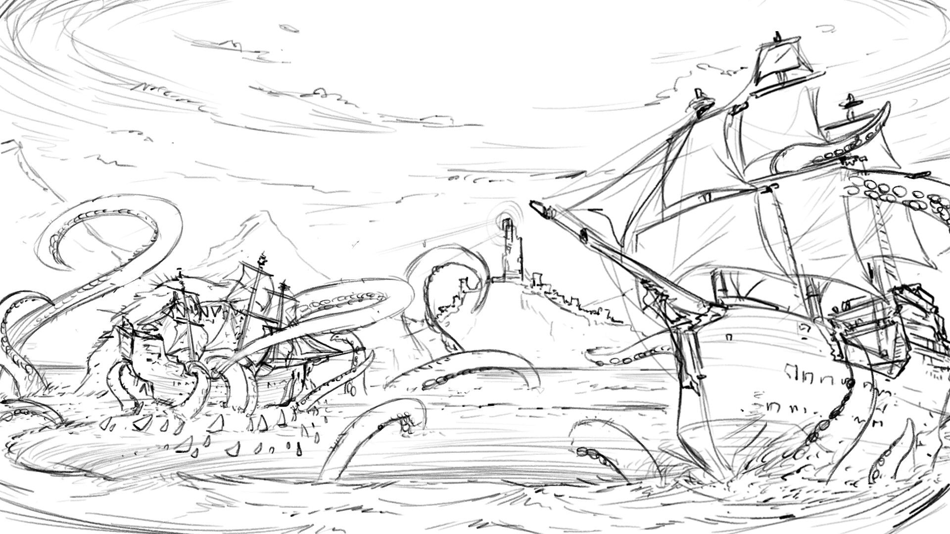 flying dutchman coloring pages