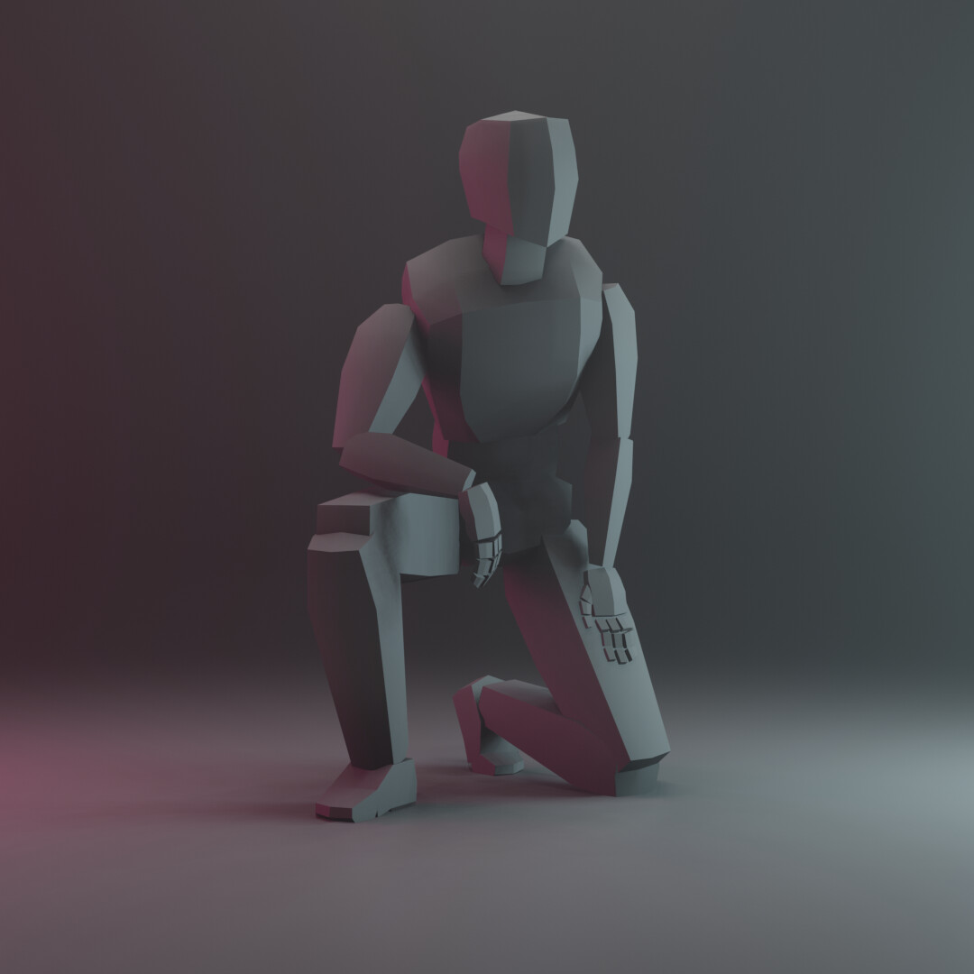 man running animation reference