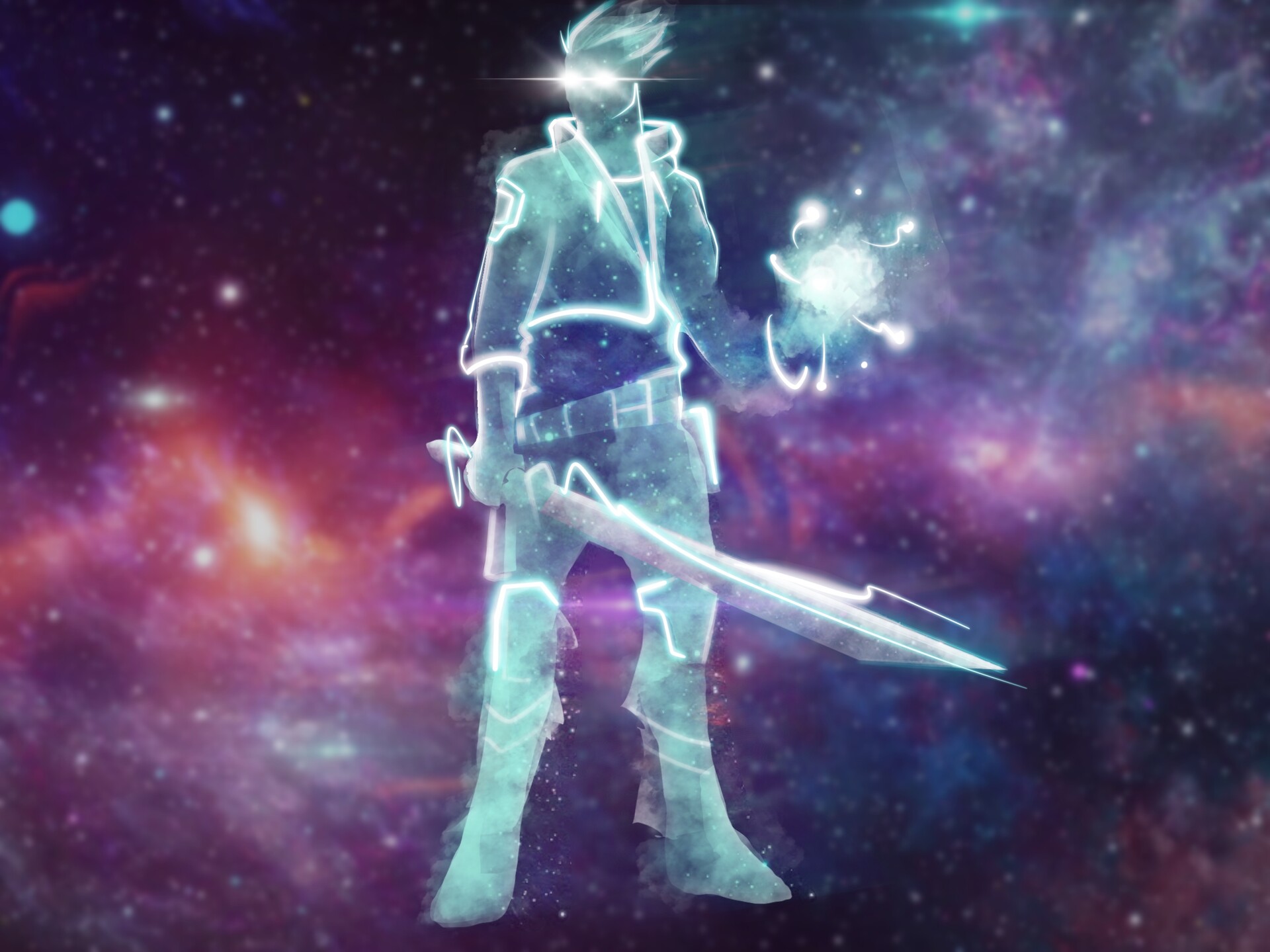 ArtStation - Cosmic warrior