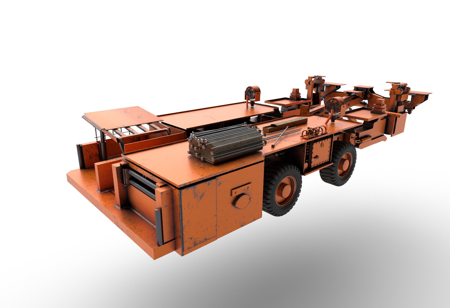 ArtStation - Underground vehicle 2